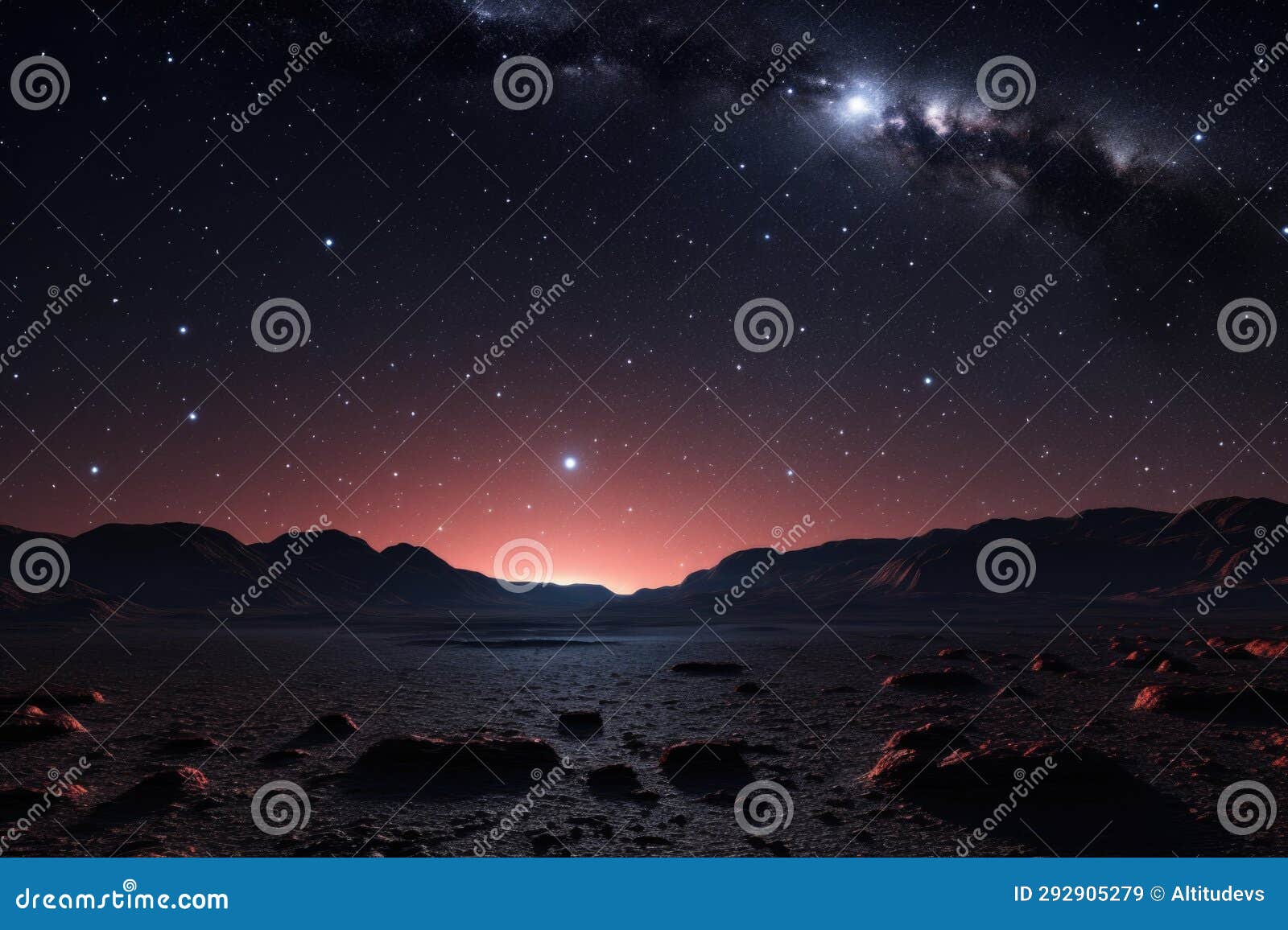 Distant Planets Shown in a Star Field Stock Image - Image of planets ...