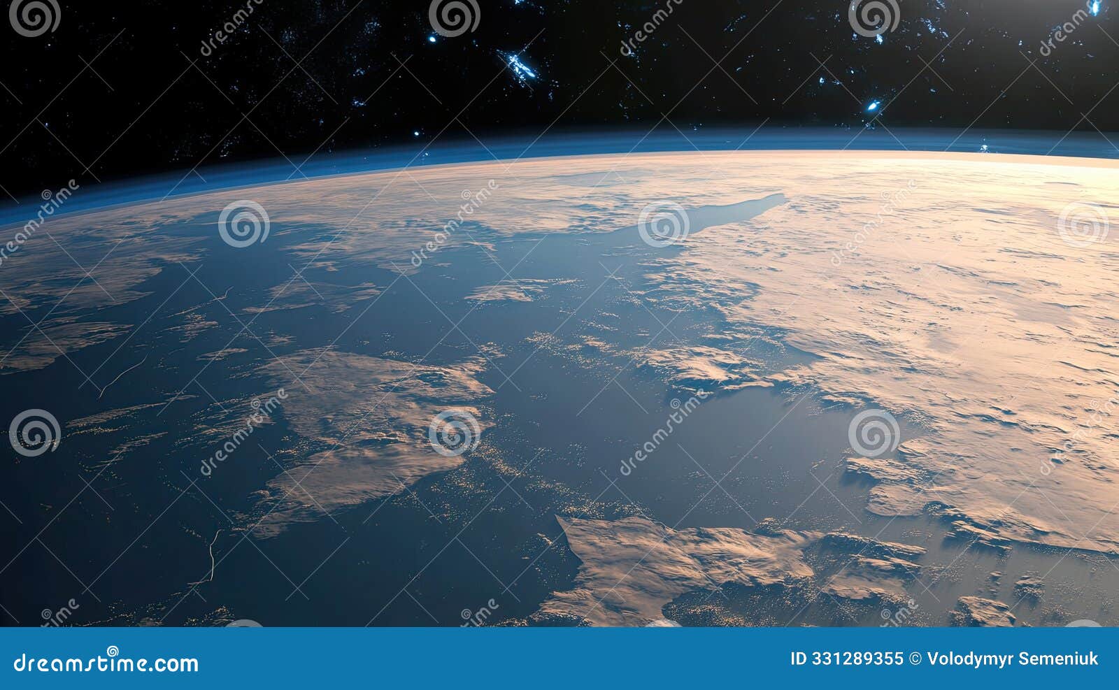 Distant Earth and Its Neighboring Celestial Body Illuminated by Distant ...