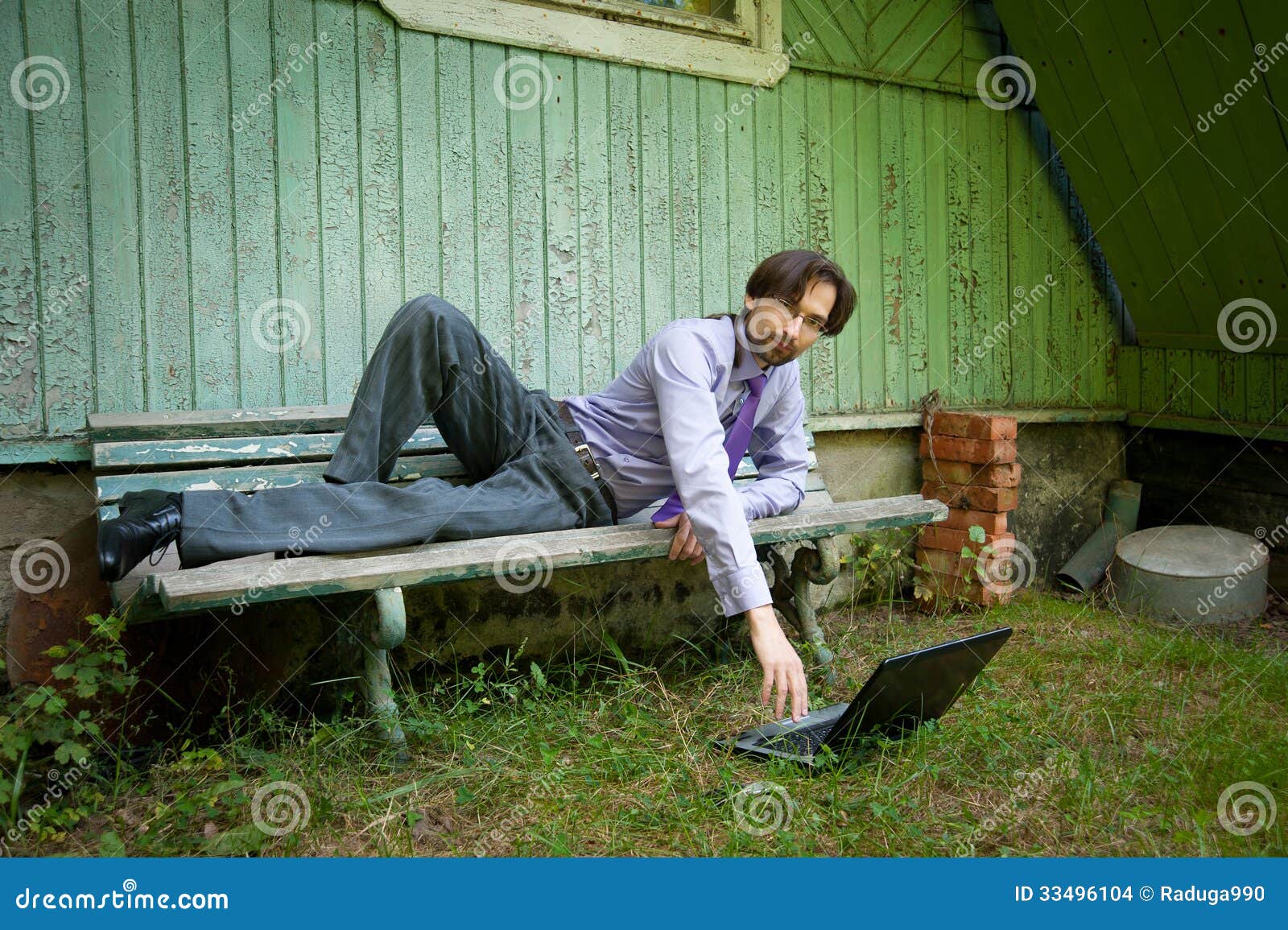 Distant work stock photo. Image of nature, shirt, comfortable - 33496104