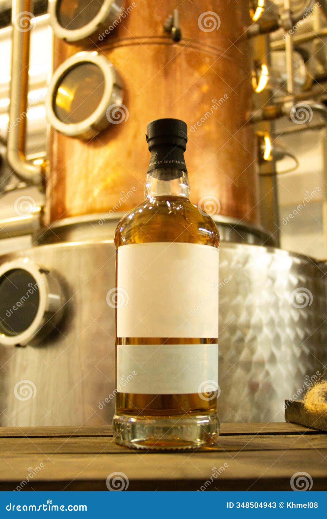 Distillate Production Process in Copper Distillation Unit. Cpper Vacuum ...