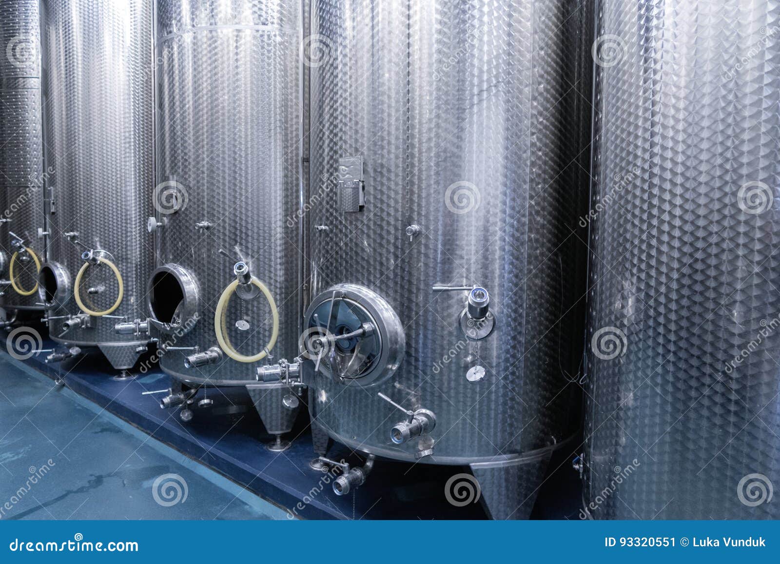 Distillation Equipment for the Food and Beverage Industry. Stock Image ...