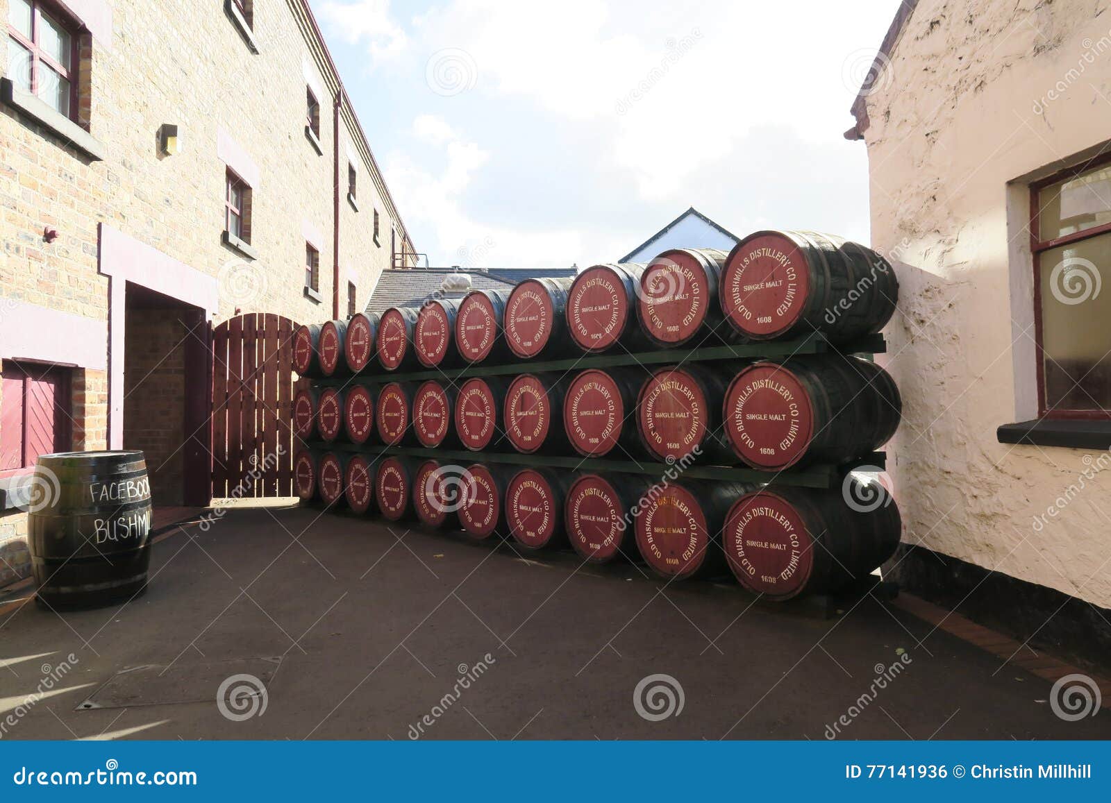Distilleria del whiskey fotografia editoriale. Immagine di irlanda ...