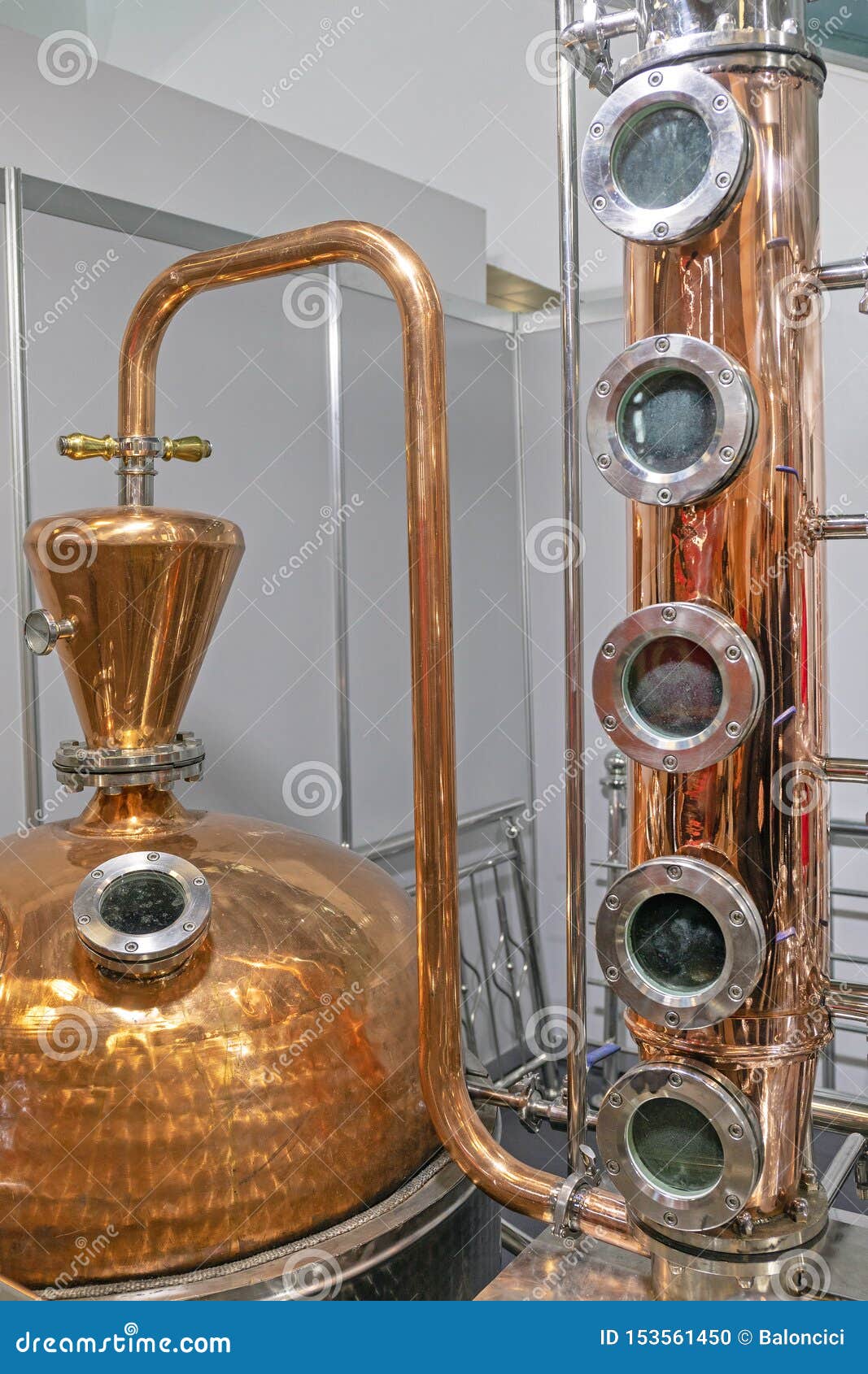 Distillery stock photo. Image of metal, brewery, alchemist - 153561450