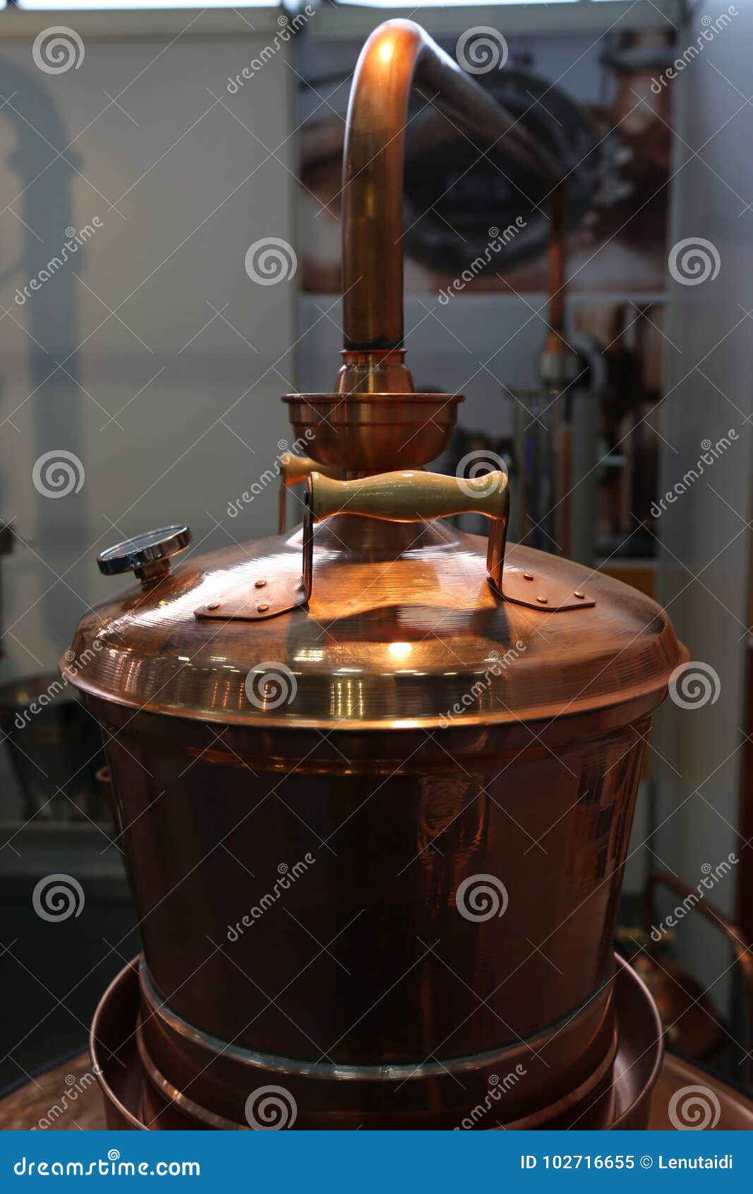 Distillery stock image. Image of handles, boiler, technology - 102716655