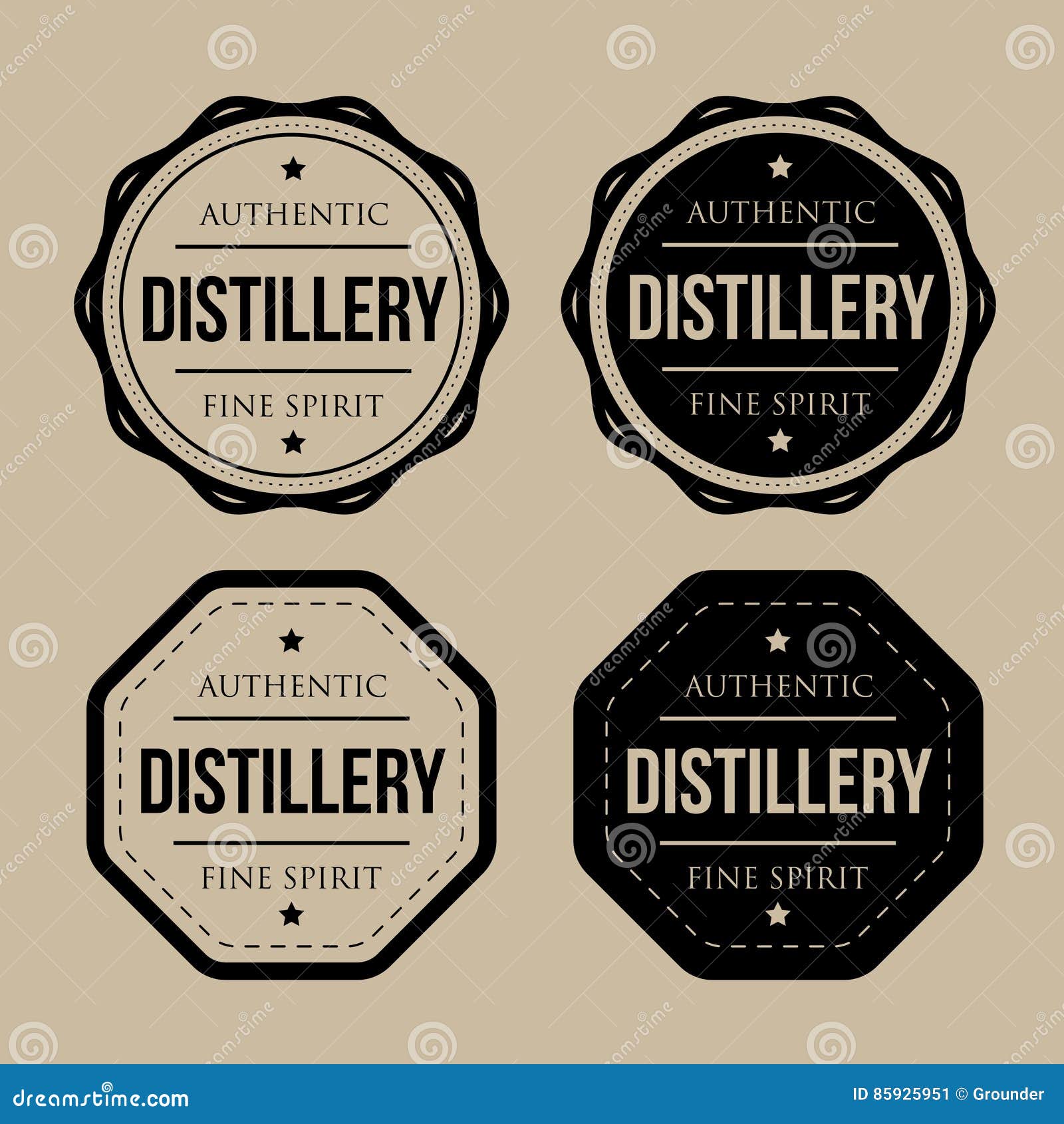 Distillery Logo Concept Premium Vector | CartoonDealer.com #191570985