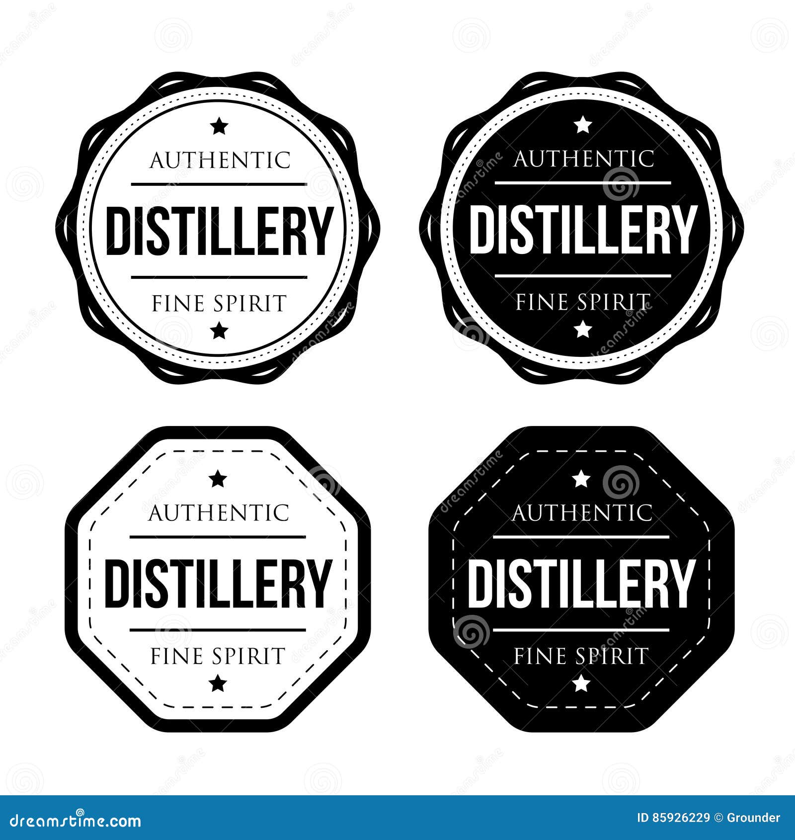 Distillery Logo Concept Premium Vector | CartoonDealer.com #191570985