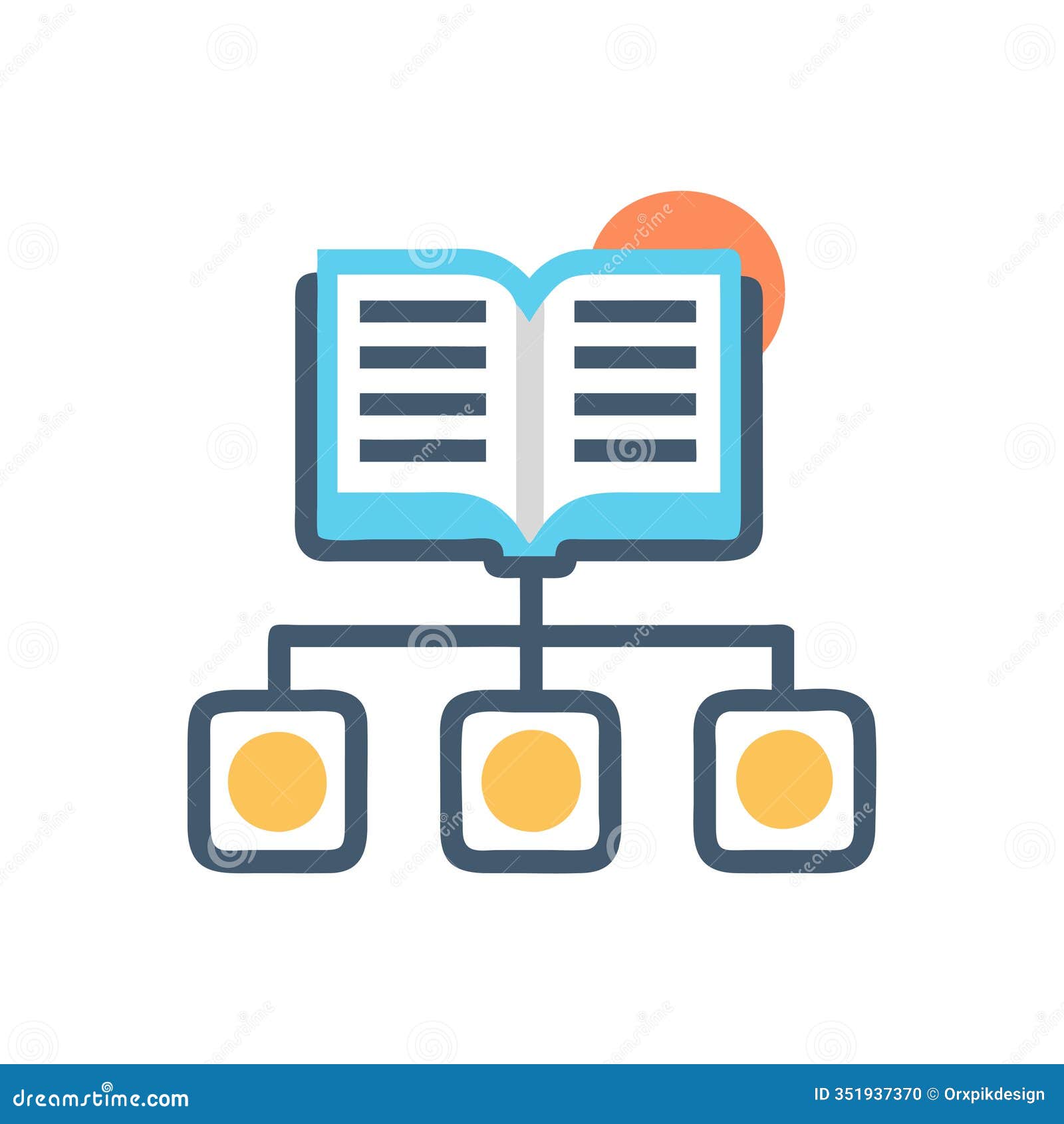 Distinctive Knowledge Symbol Artwork Cartoon Vector | CartoonDealer.com ...