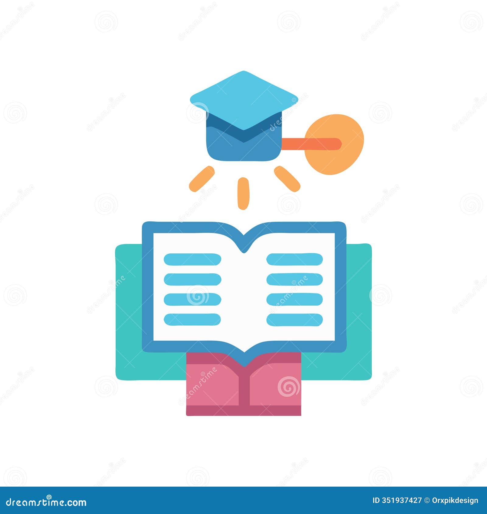 Distinctive Knowledge Symbol Artwork Stock Vector - Illustration of ...