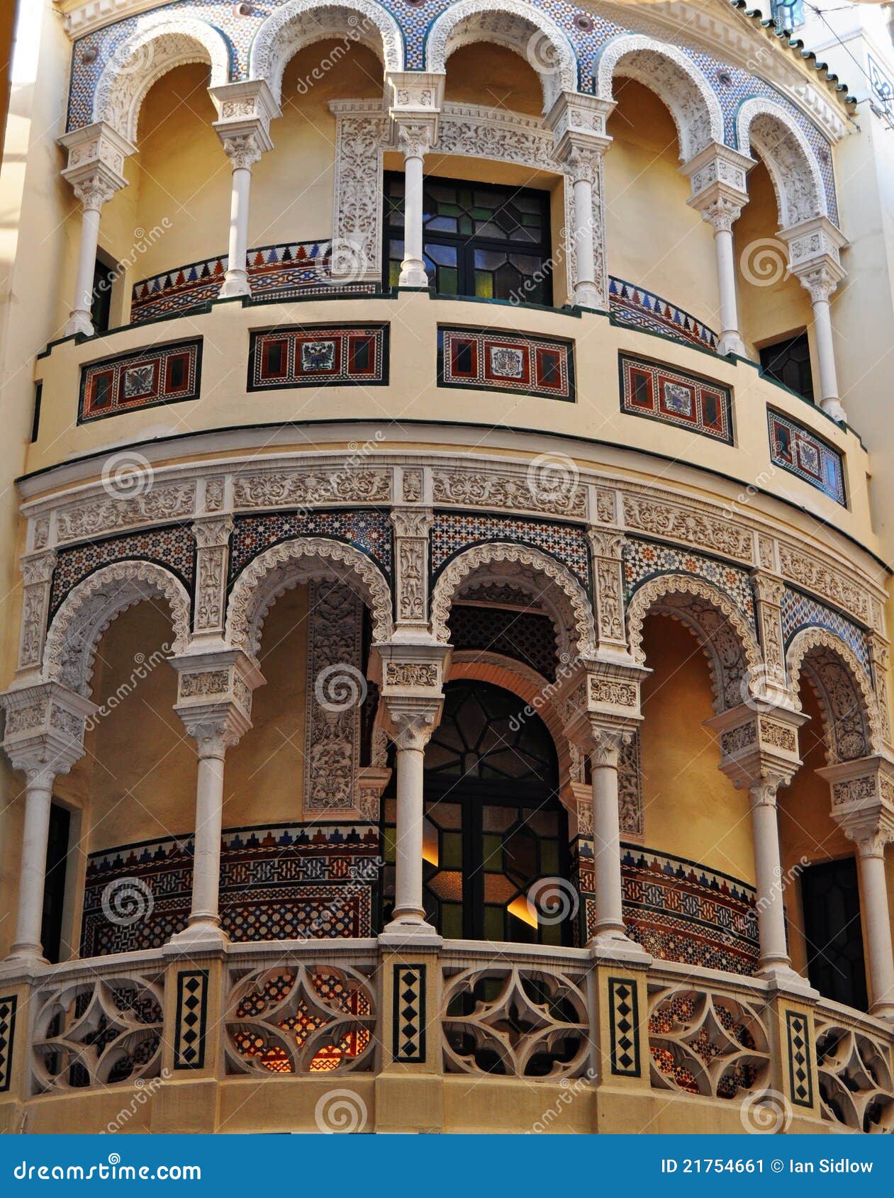 Distinctive Spanish Building Stock Image - Image of quaint, hispanic ... Distinctive Spanish Building Stock Image - Image of quaint, hispanic ...