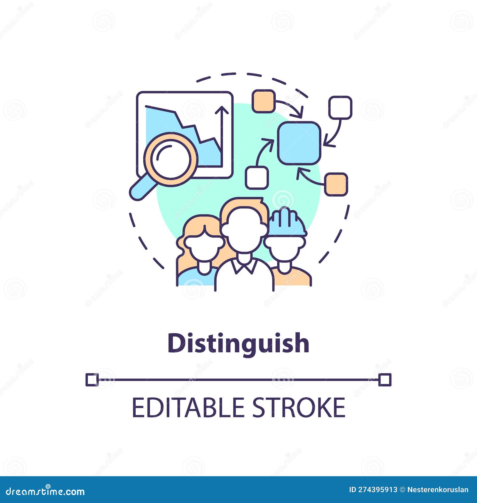 Mix Icon For Distinguish, Differentiate And Categorize Stock Image ... Mix Icon For Distinguish, Differentiate And Categorize Stock Image ...