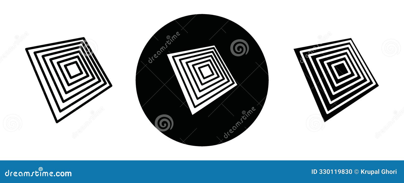 Distort Outline Icon Collection or Set. Distort Thin Vector Line Art ...