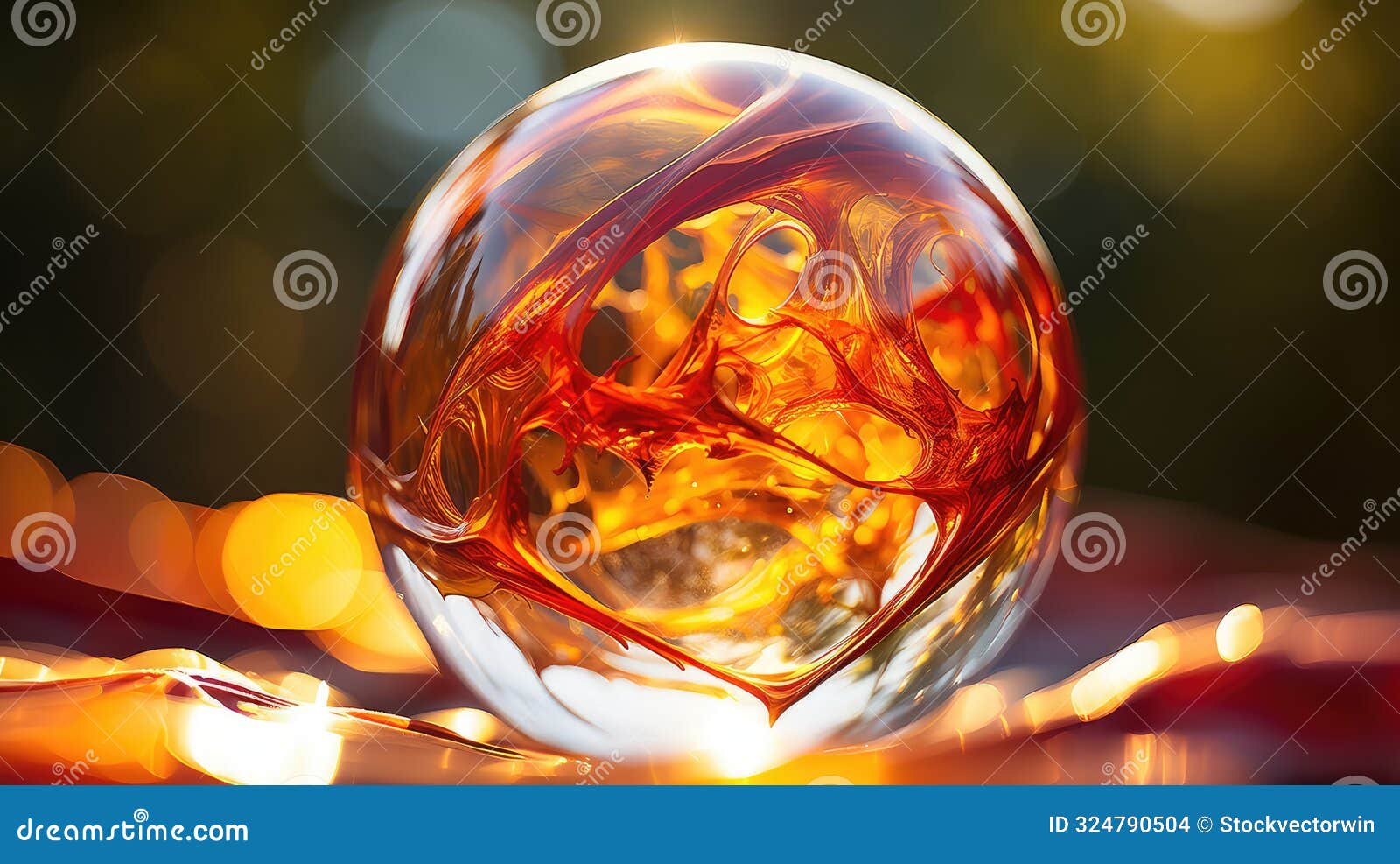 Distorted abstract sun stock illustration. Illustration of generated ...