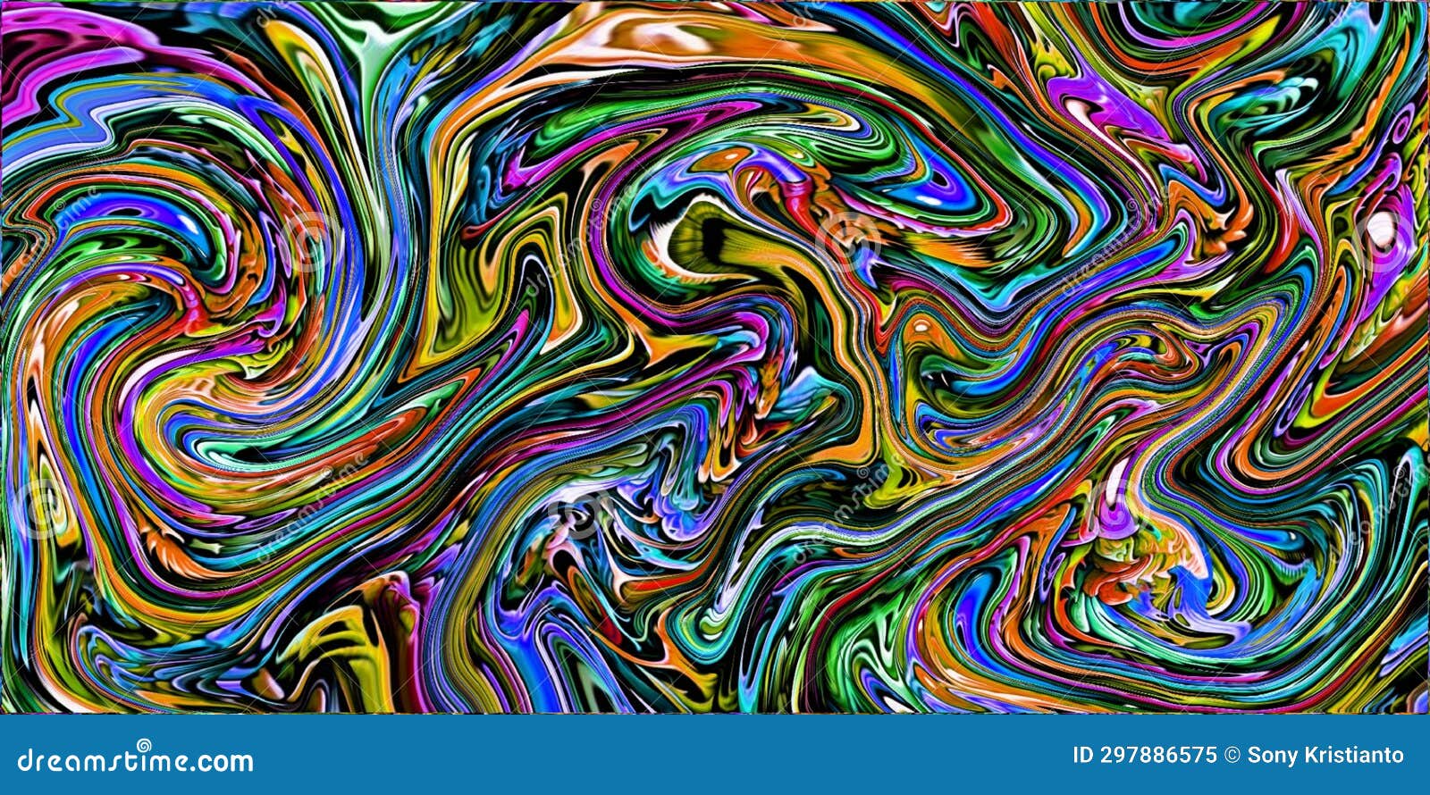 Distorted Abstraction Psychedelic Background Soft Pink Blue Colors ...