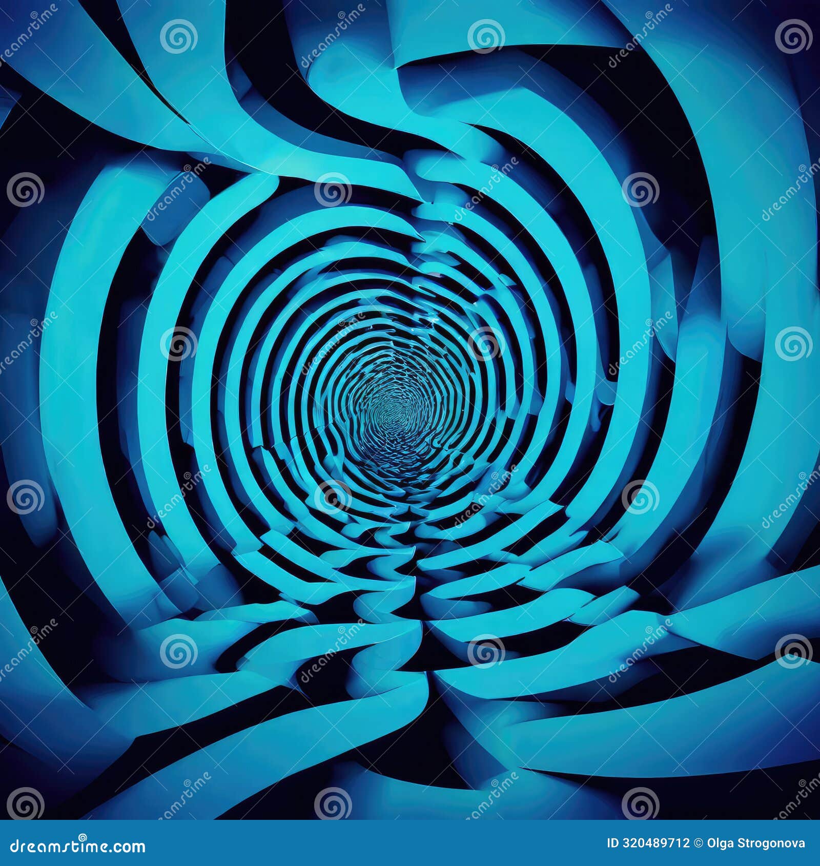 Distorted Background. Optical Illusion Bright Colorful Texture Stock ...