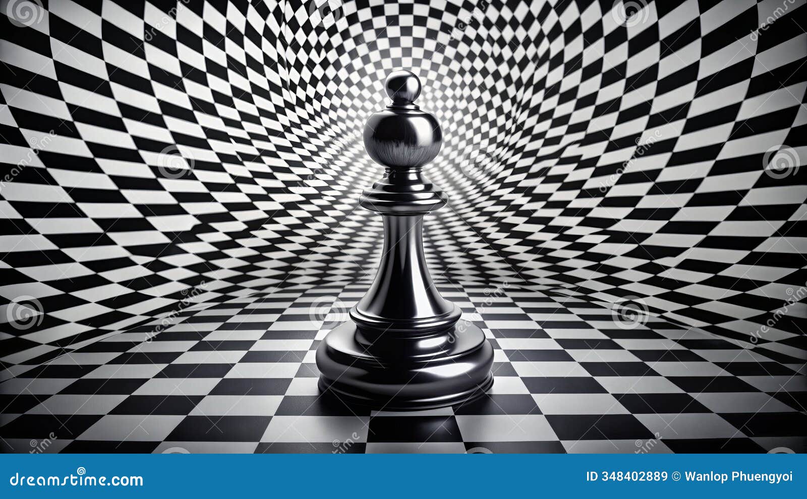 Distorted Chessboard, Retro Graphic Design, Unique Product Photography ...