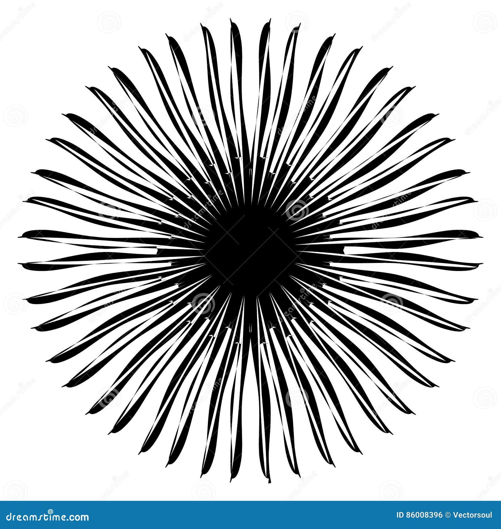 Distorted And Deformed Lines Vector Abstract Background, Curvature Of ...