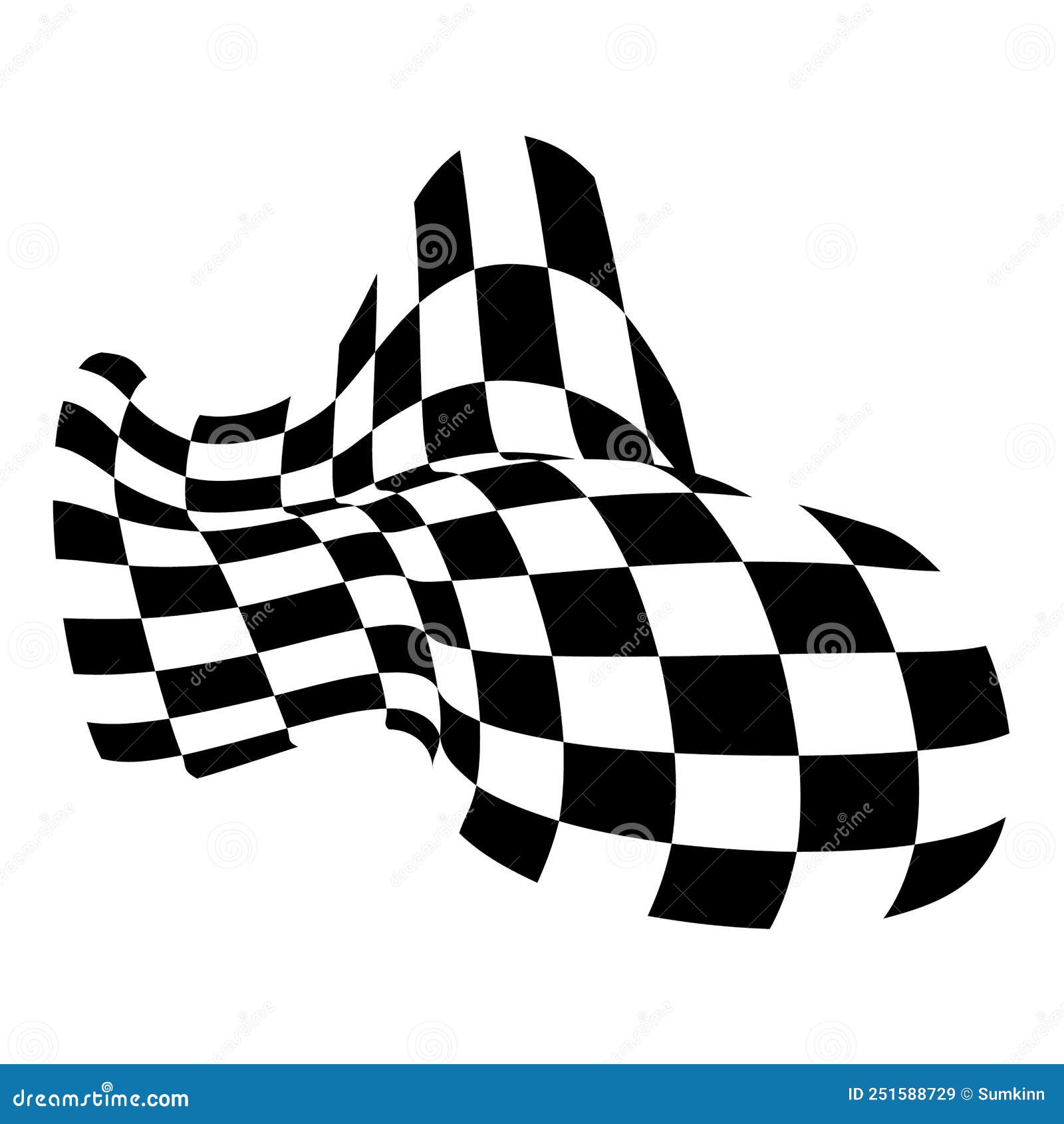 3d Distorted Deformed Figures Of New Year 2021, Blurry Shape, Concept ...