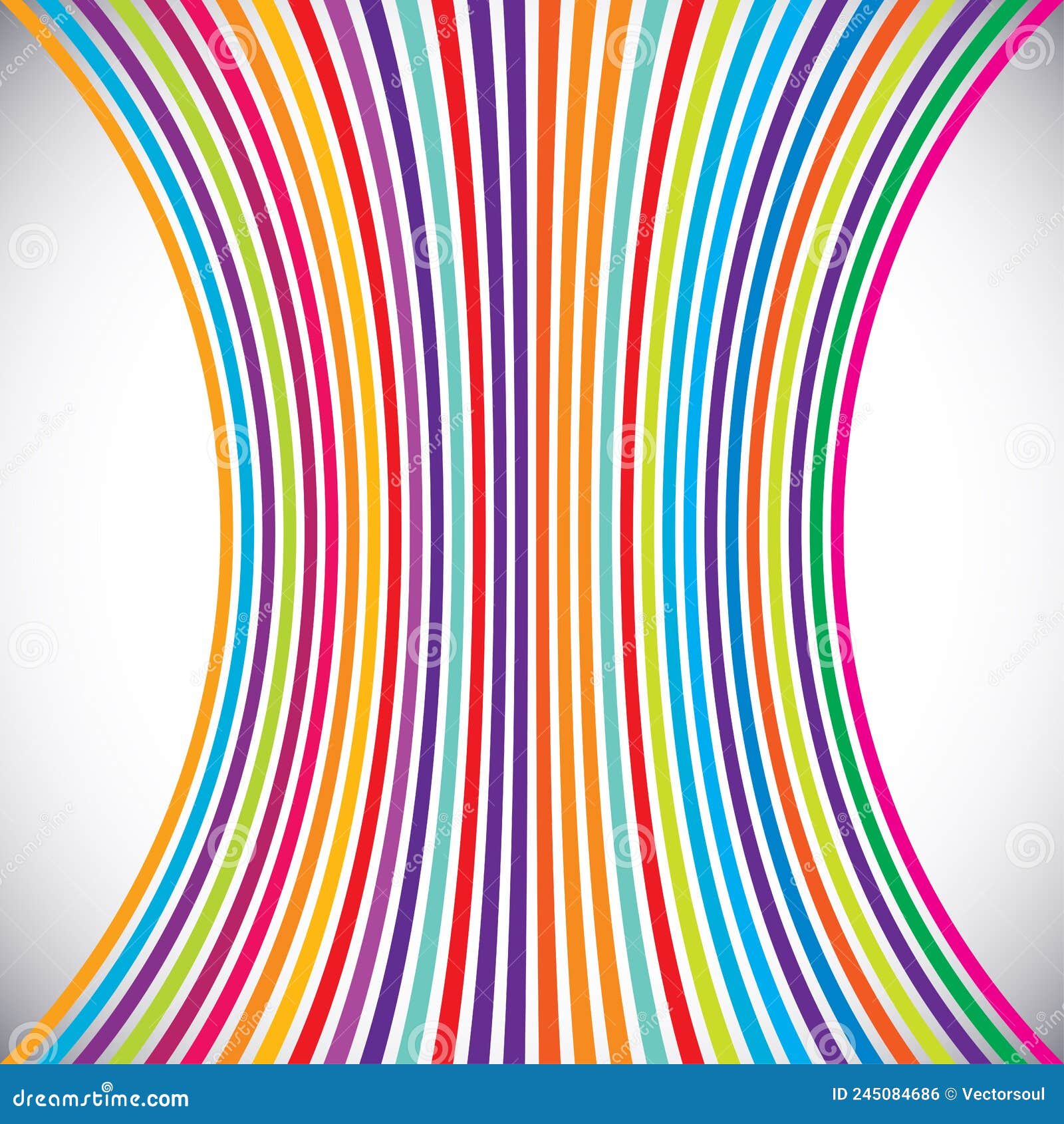 Distorted, Deformed Lines and Stripes Vector Element Stock Vector ...