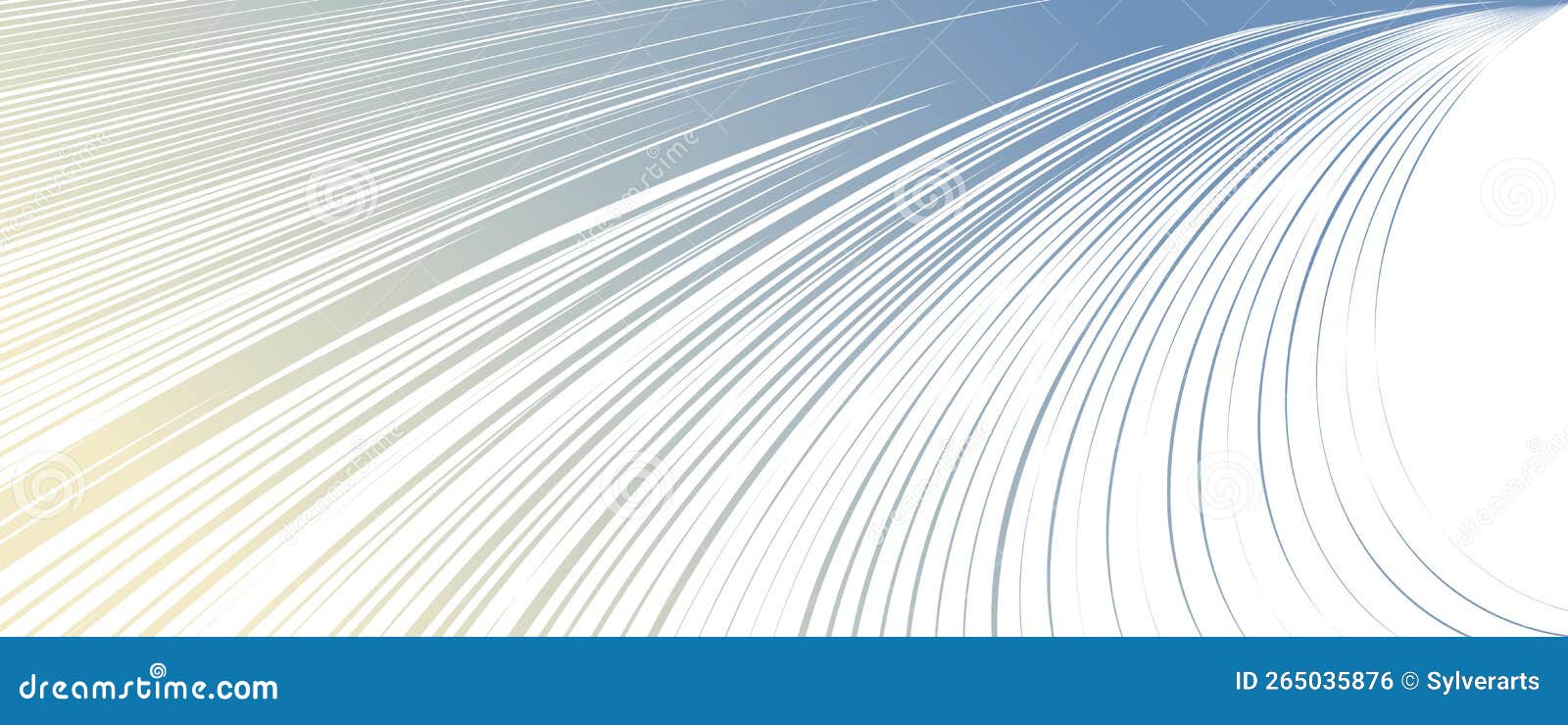 Distorted and Deformed Lines Vector Abstract Background, Curvature of ...