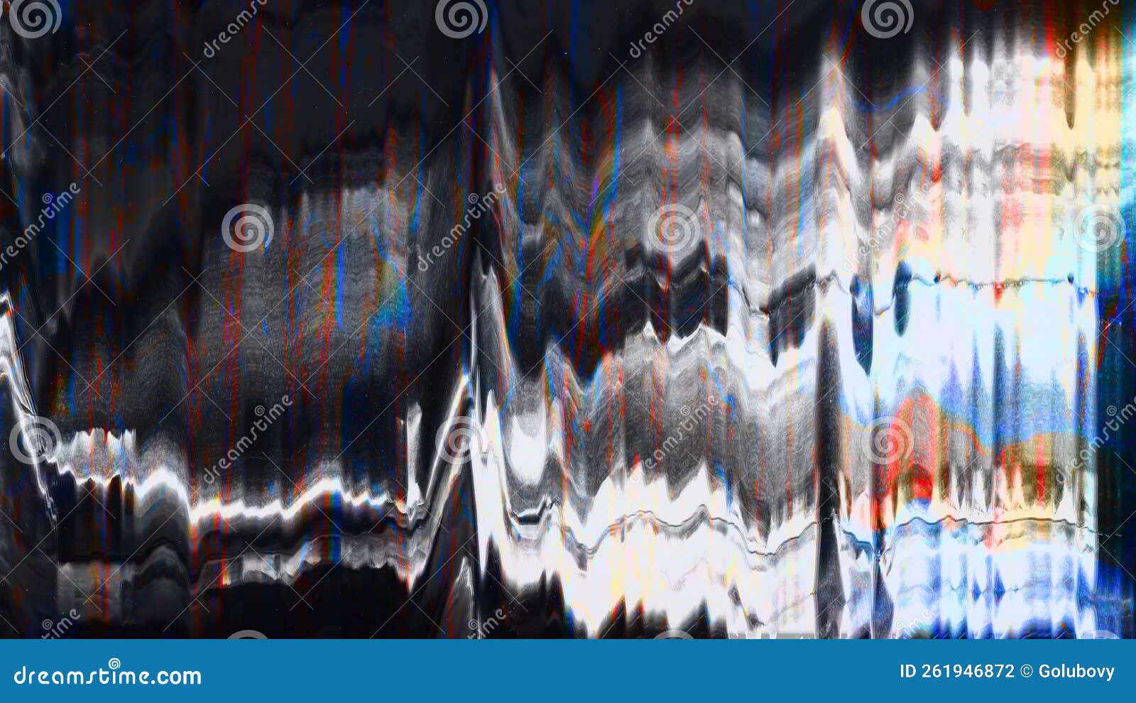 Distorted Display System Breakdown Glitch Pattern Stock Illustration ...