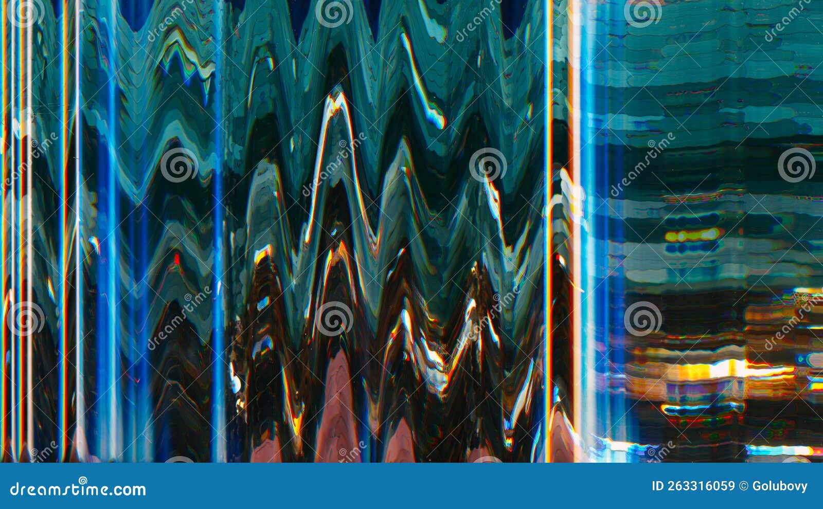 Distorted Display System Breakdown Glitch Pattern Stock Illustration ...