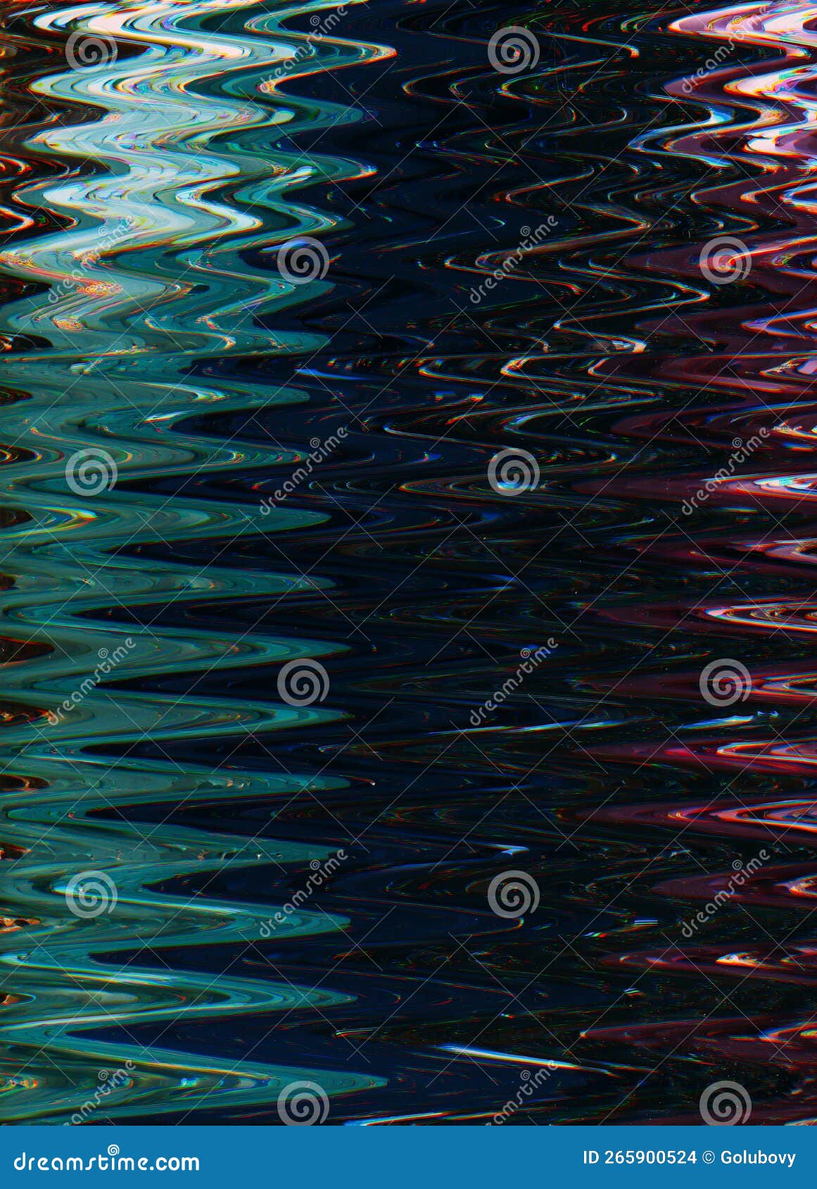 Distorted Display System Breakdown Glitch Pattern Stock Photo - Image ...