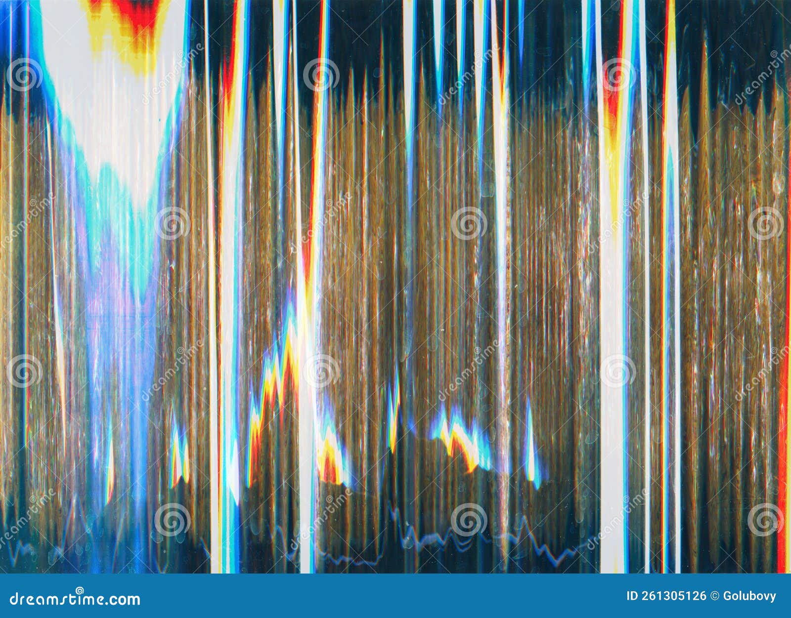 Distorted Display System Breakdown Glitch Pattern Stock Photo - Image ...