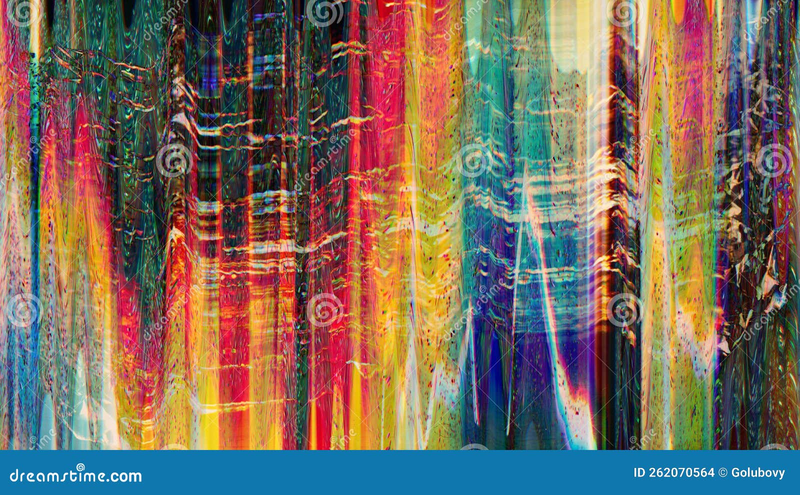 Distorted Display System Breakdown Glitch Pattern Stock Photo - Image ...