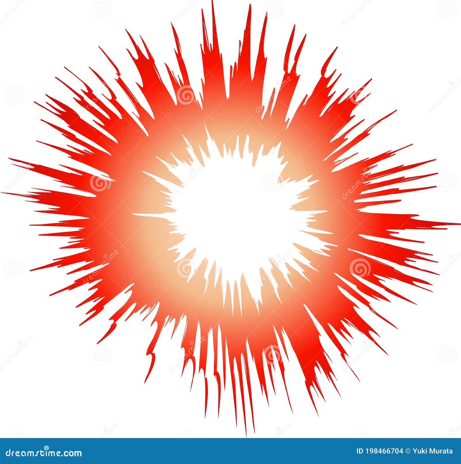 Distorted Explosion Illustration Stock Vector - Illustration of copy ...