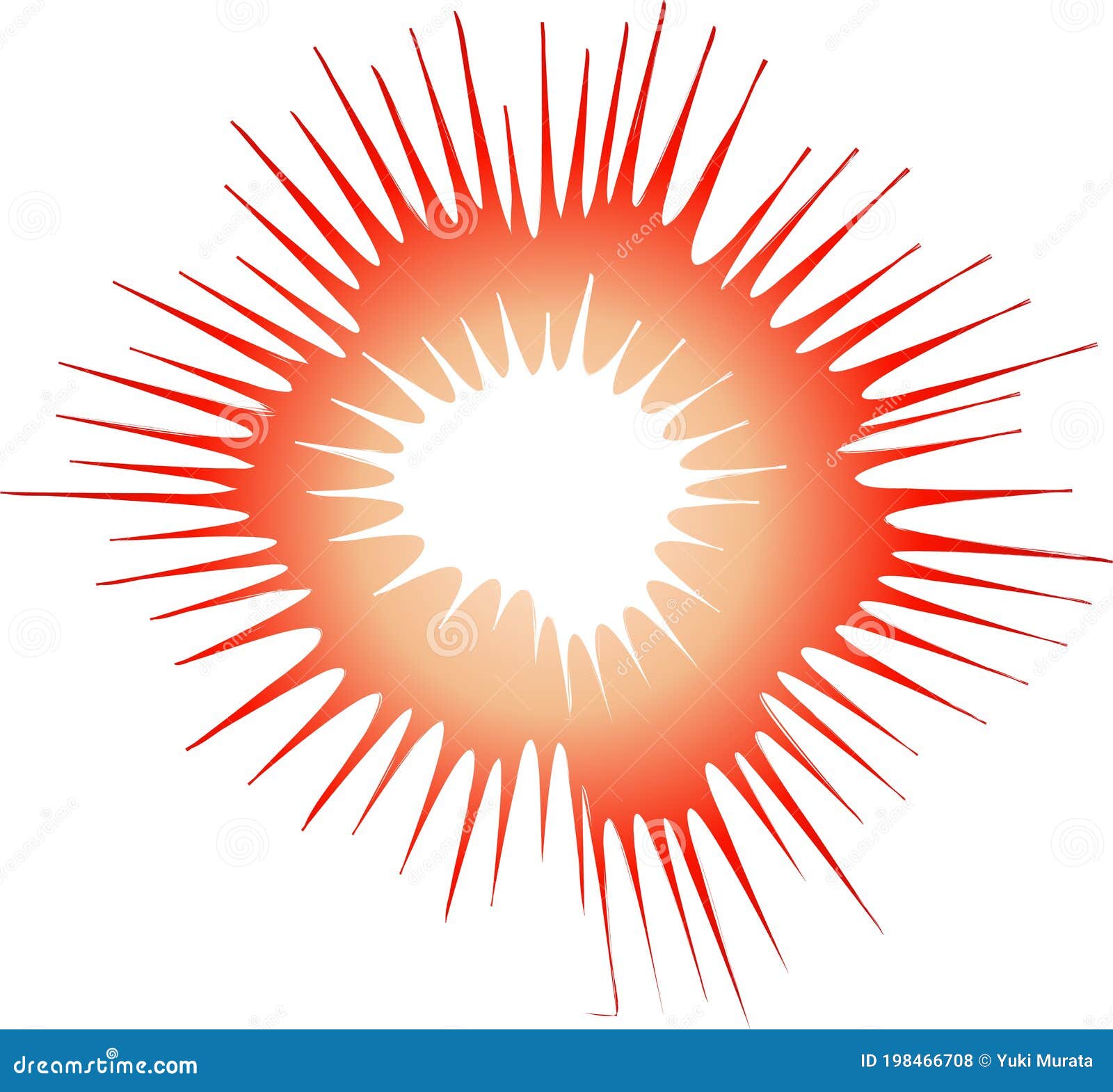 Distorted Explosion Illustration Stock Vector - Illustration of shine ...