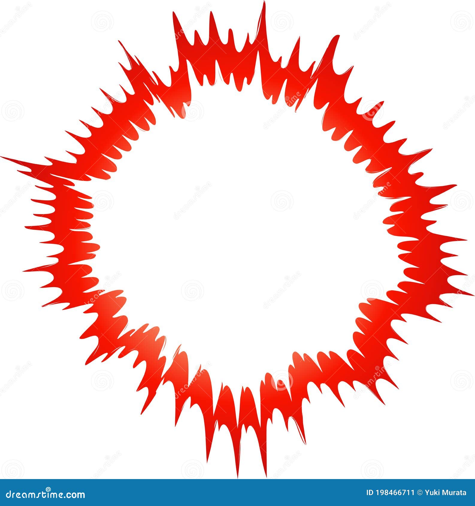 Distorted Explosion Illustration Stock Vector - Illustration of frame ...