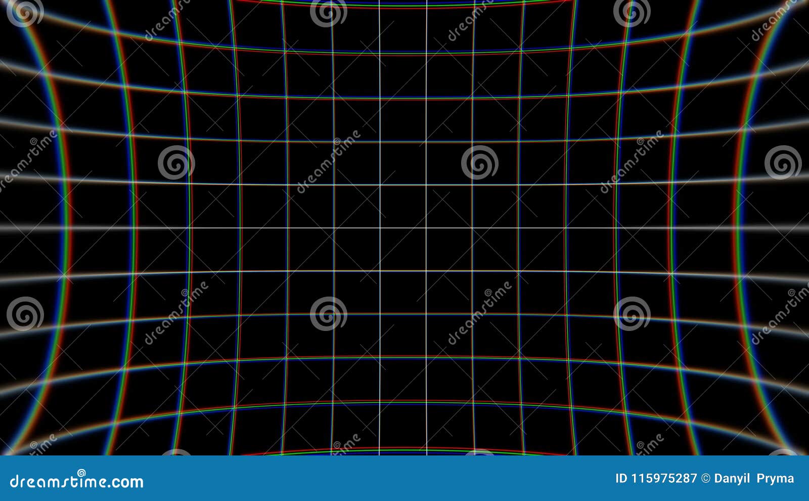 Distorted Grid with RGB Shift Optical Illusion Stock Video - Video of pattern, club: 115975287