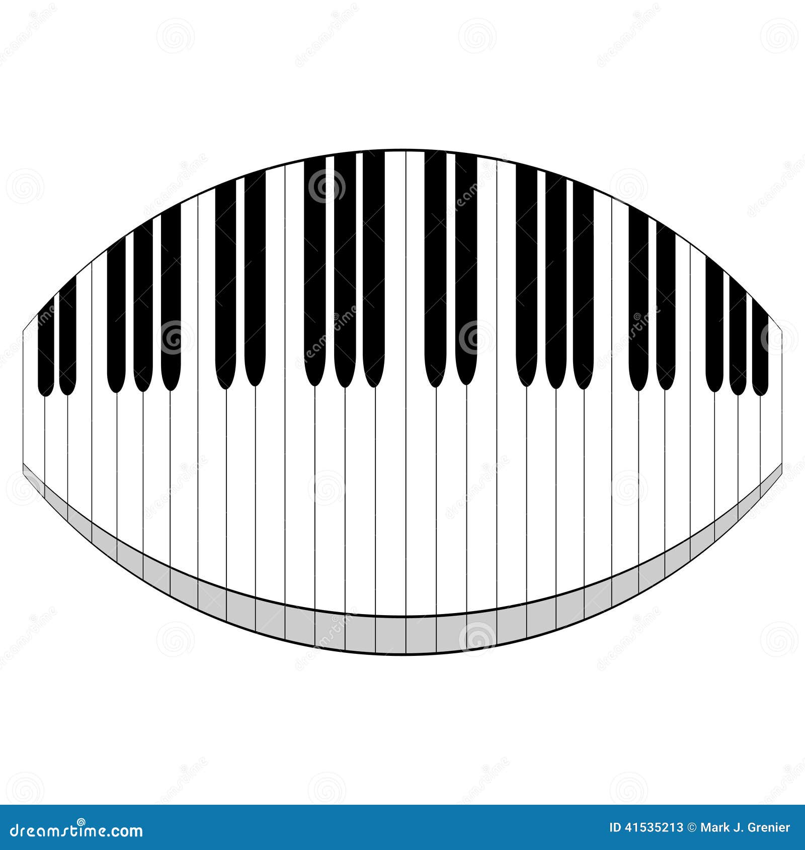 Distorted Piano Keyboard For Wide Background, Screensaver. Seven Colors ...