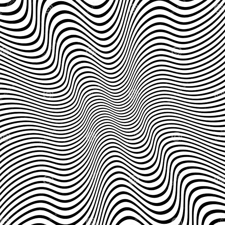 Distorted Lines Vector Background Stock Vector - Illustration of ...