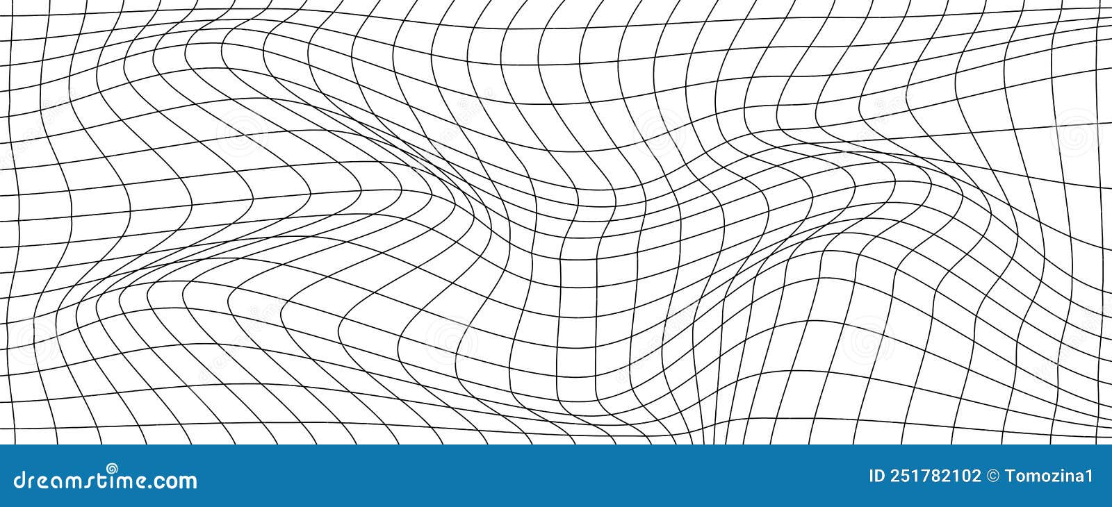 Distorted Mesh, 3d Digital Background Stock Vector - Illustration of ...