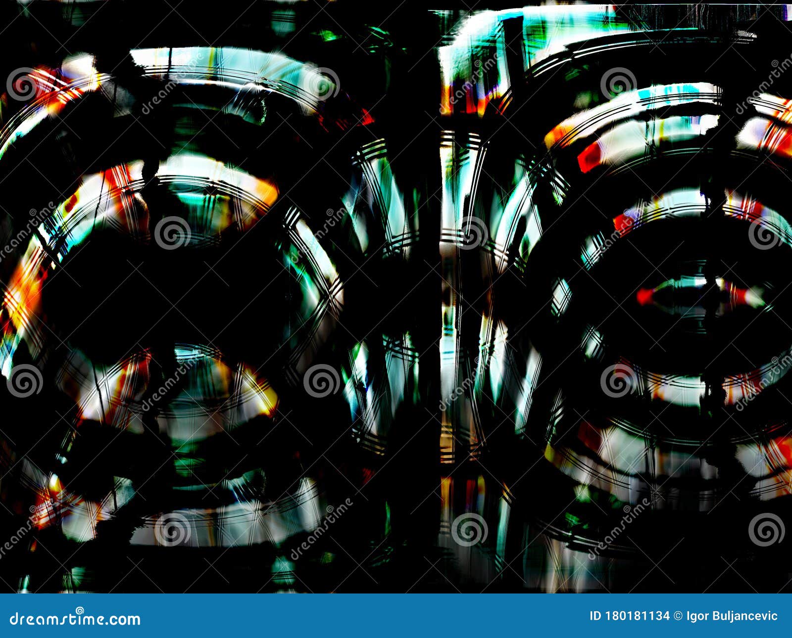 Distorted Lights Stock Image | CartoonDealer.com #51312859