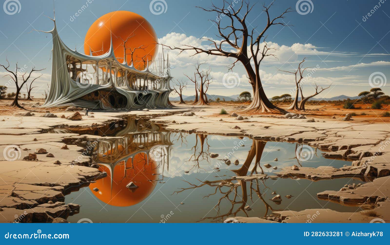 Distorted, Negative Space, Warped Vistas Stock Illustration ...