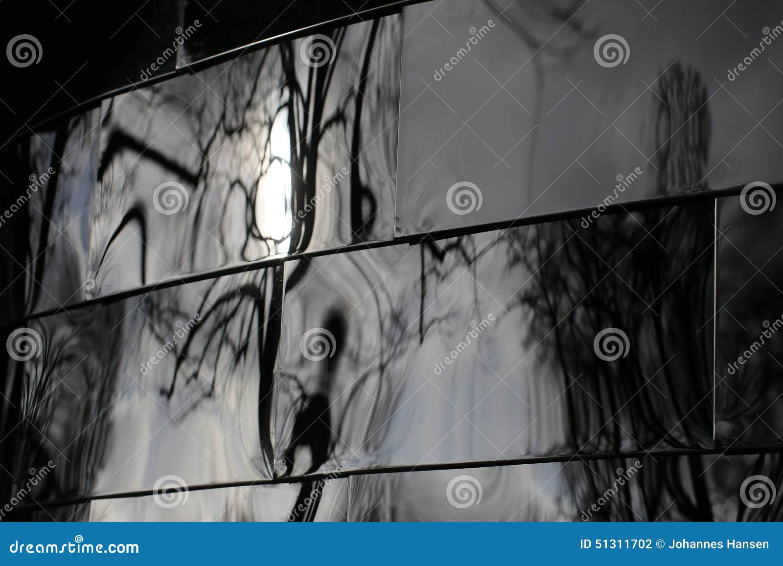 Distorted Reflections stock photo. Image of dark, house - 51311702