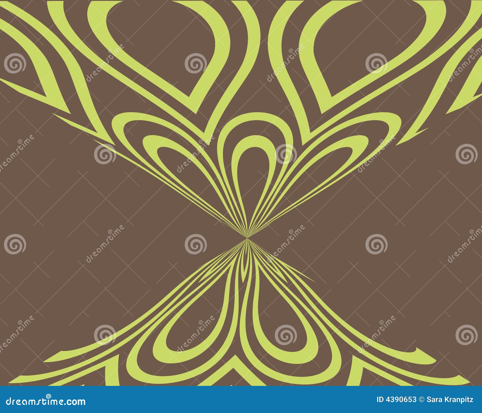 Distorted Retro Teardrops Design Stock Illustration - Illustration of ...