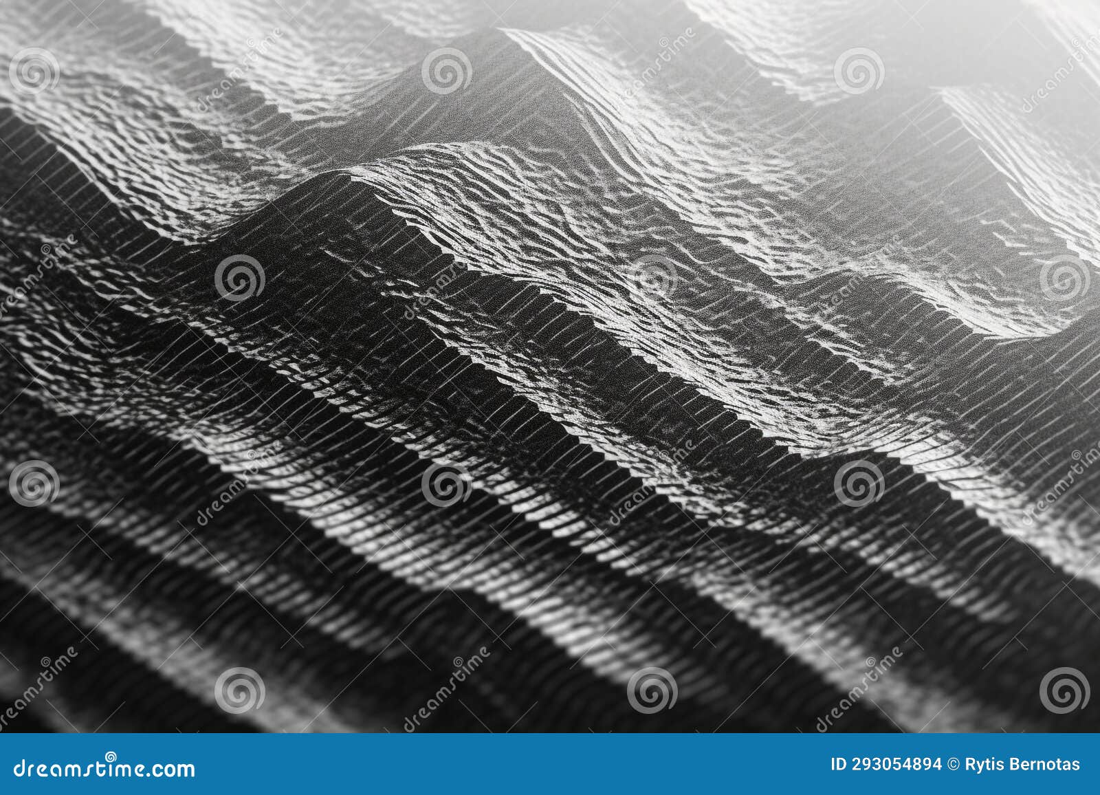 Distorted Scan Lines in Motion Blur Effect Style Black and White ...