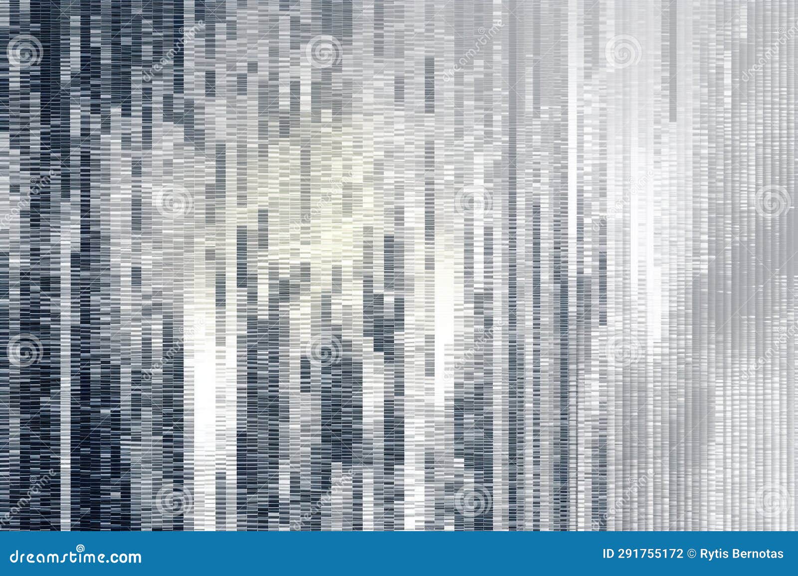 Distorted Scan Lines in Motion Blur Effect Style Black and White ...