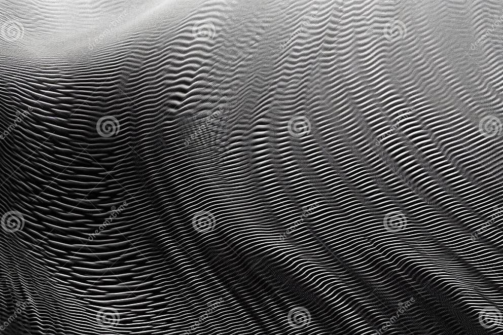 Distorted Scan Lines in Motion Blur Effect Style Black and White ...