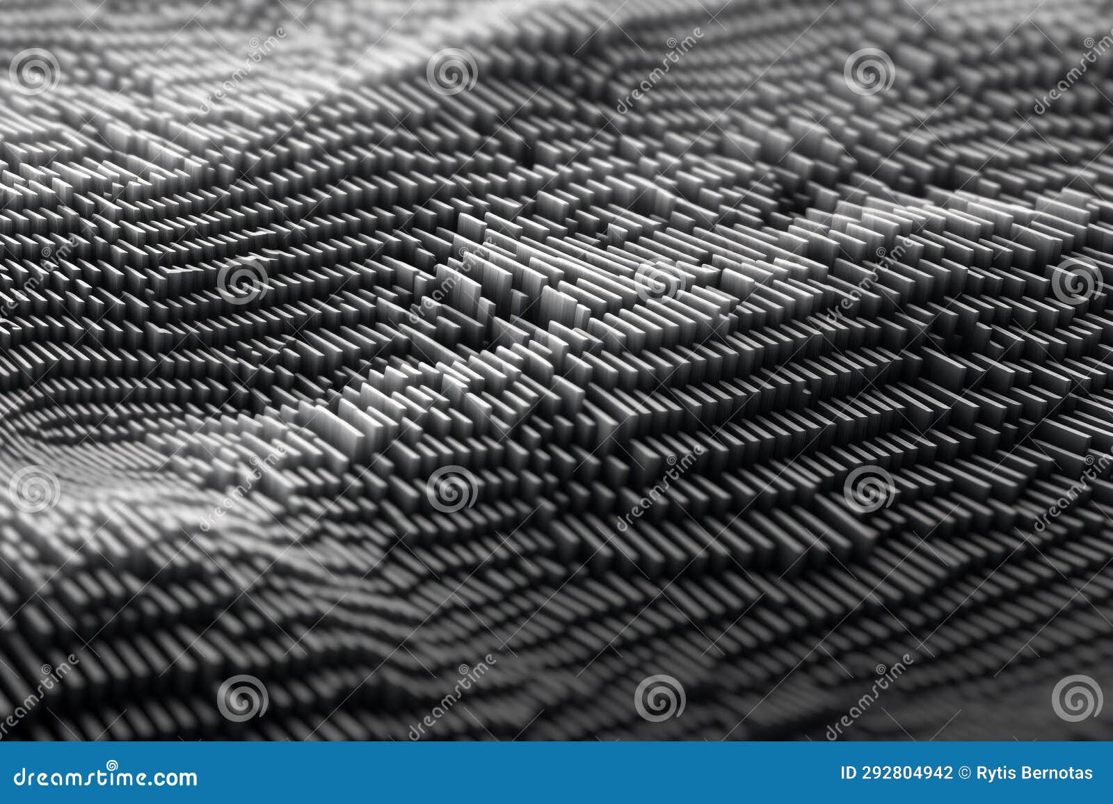 Distorted Scan Lines in Motion Blur Effect Style Black and White ...