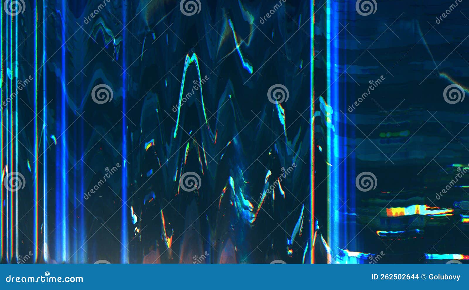 Distorted Screen Electronic Glitch Striped Noise Stock Photo - Image of ...