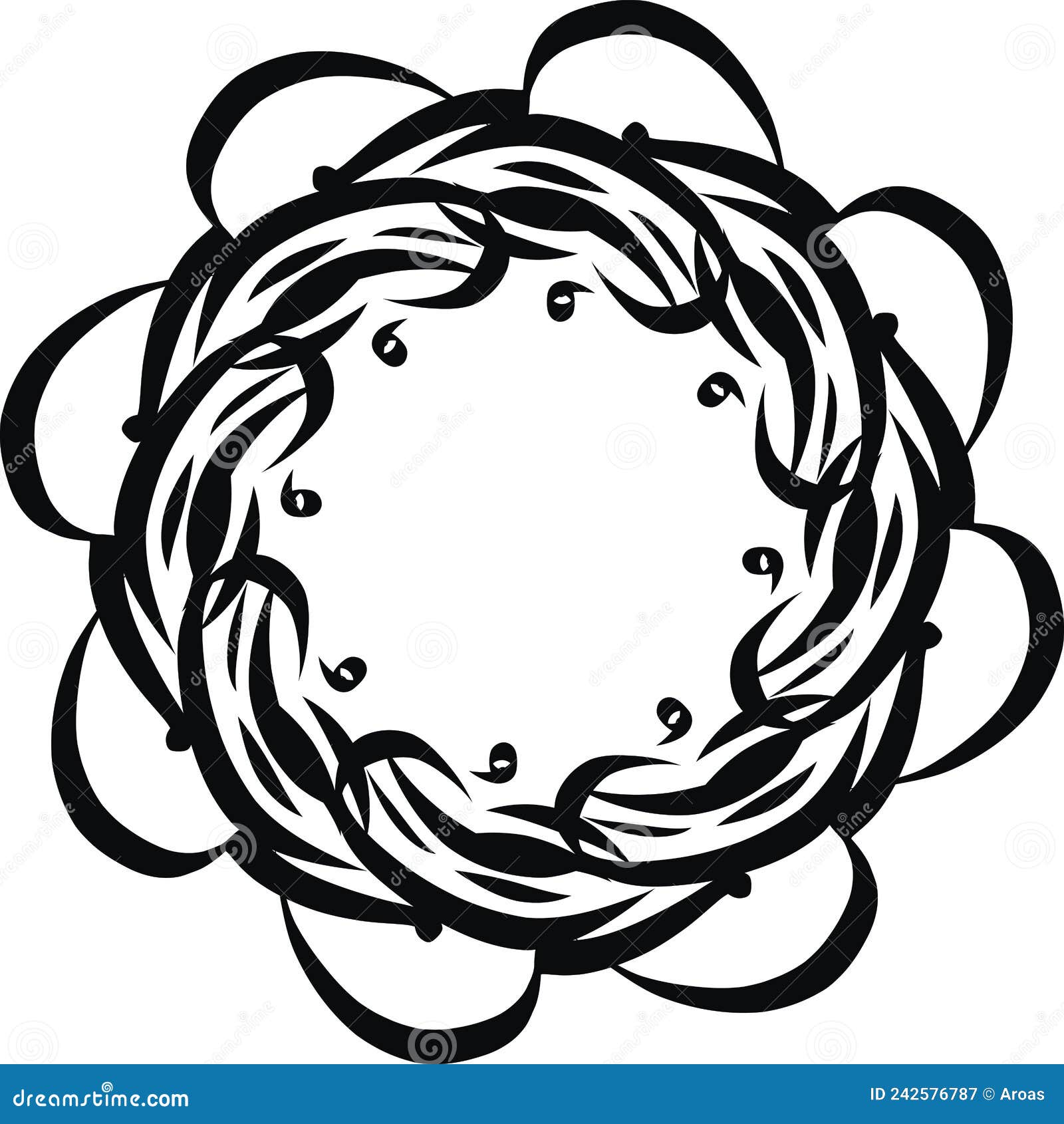 Distorted Sketch Radiating Abstract Shape Stock Vector - Illustration ...