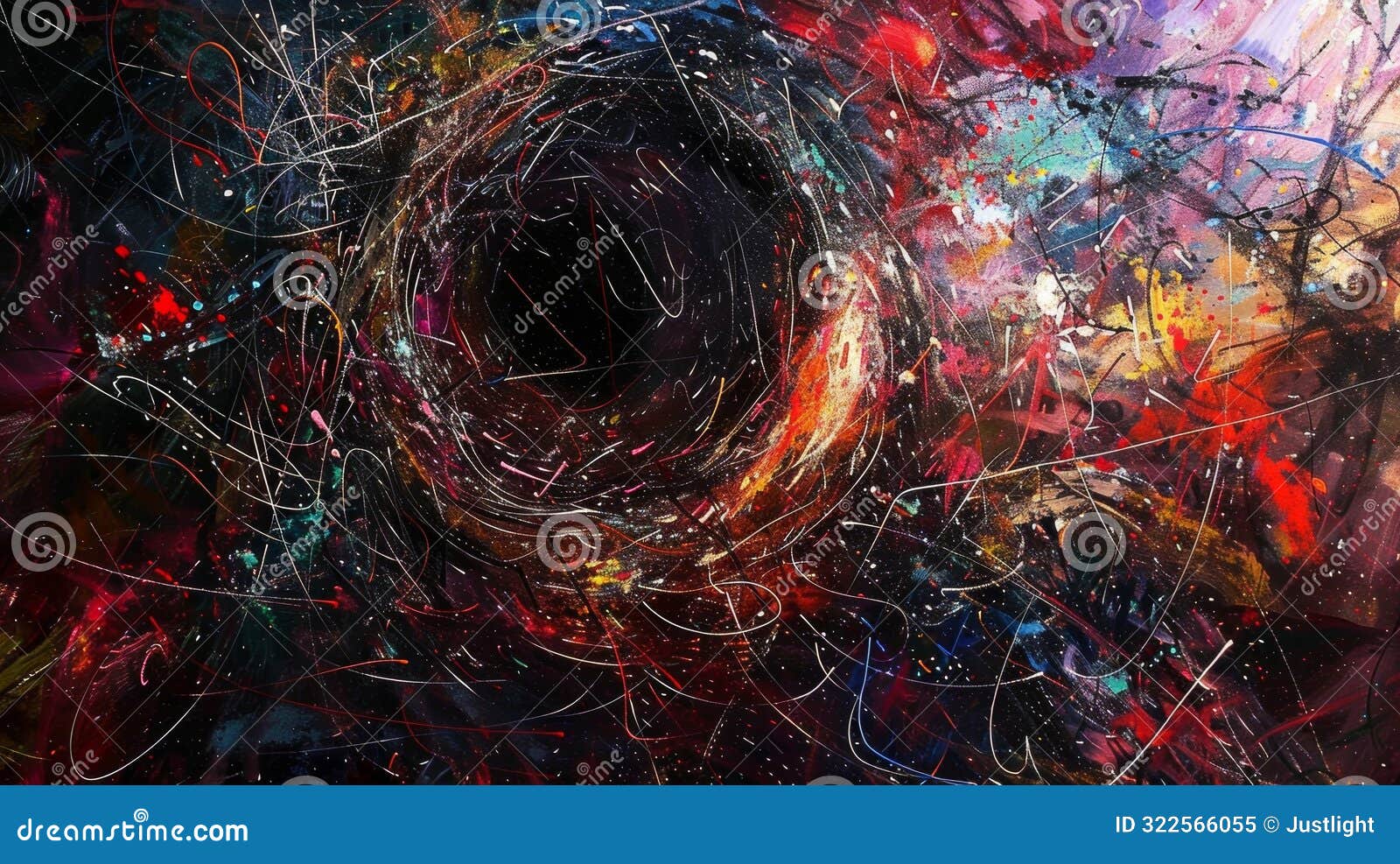 A Distorted and Warped Space Caused by the Presence of a Massive Object ...