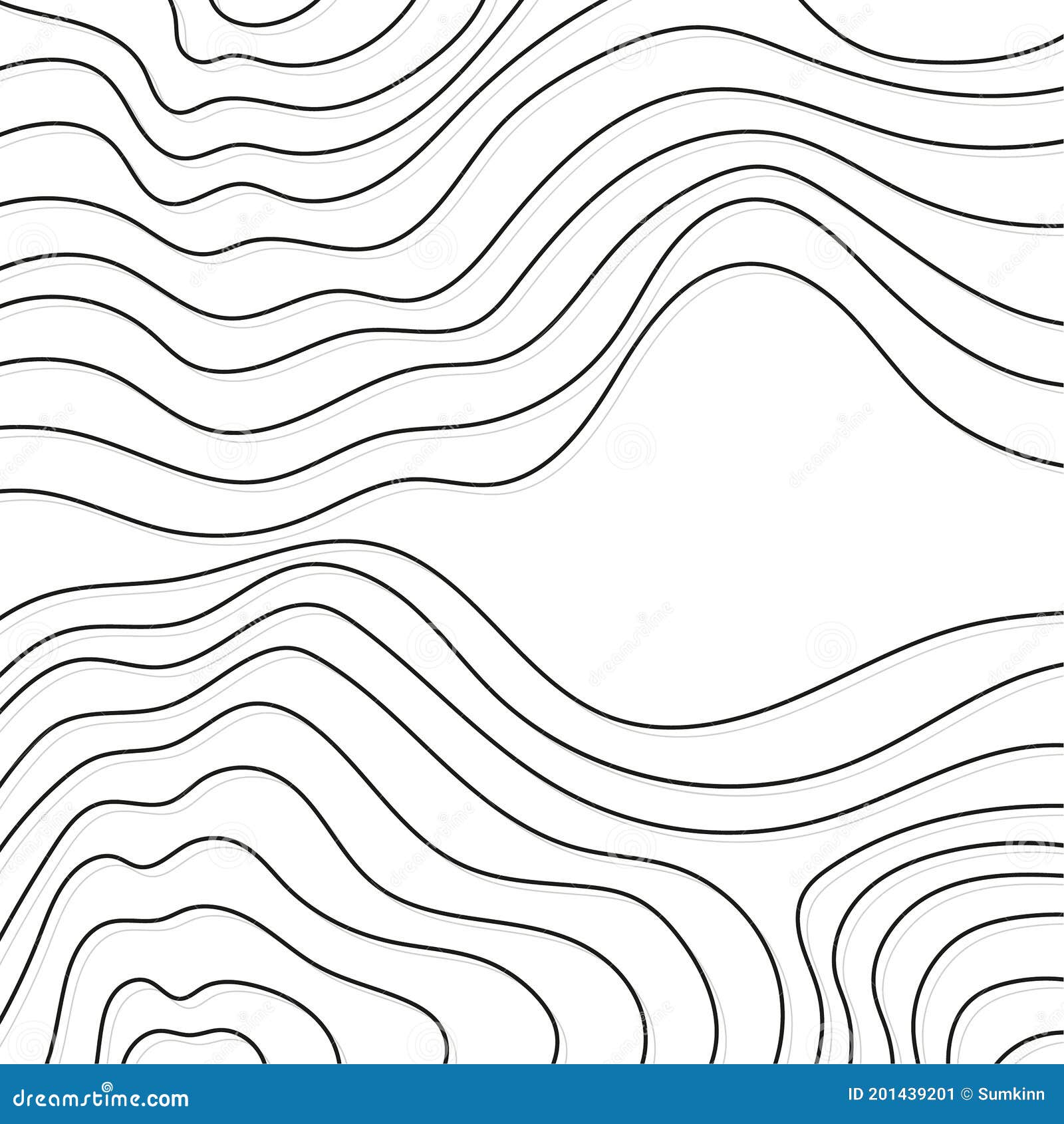 Topographic Map Texture Cartoon Vector | CartoonDealer.com #87444927
