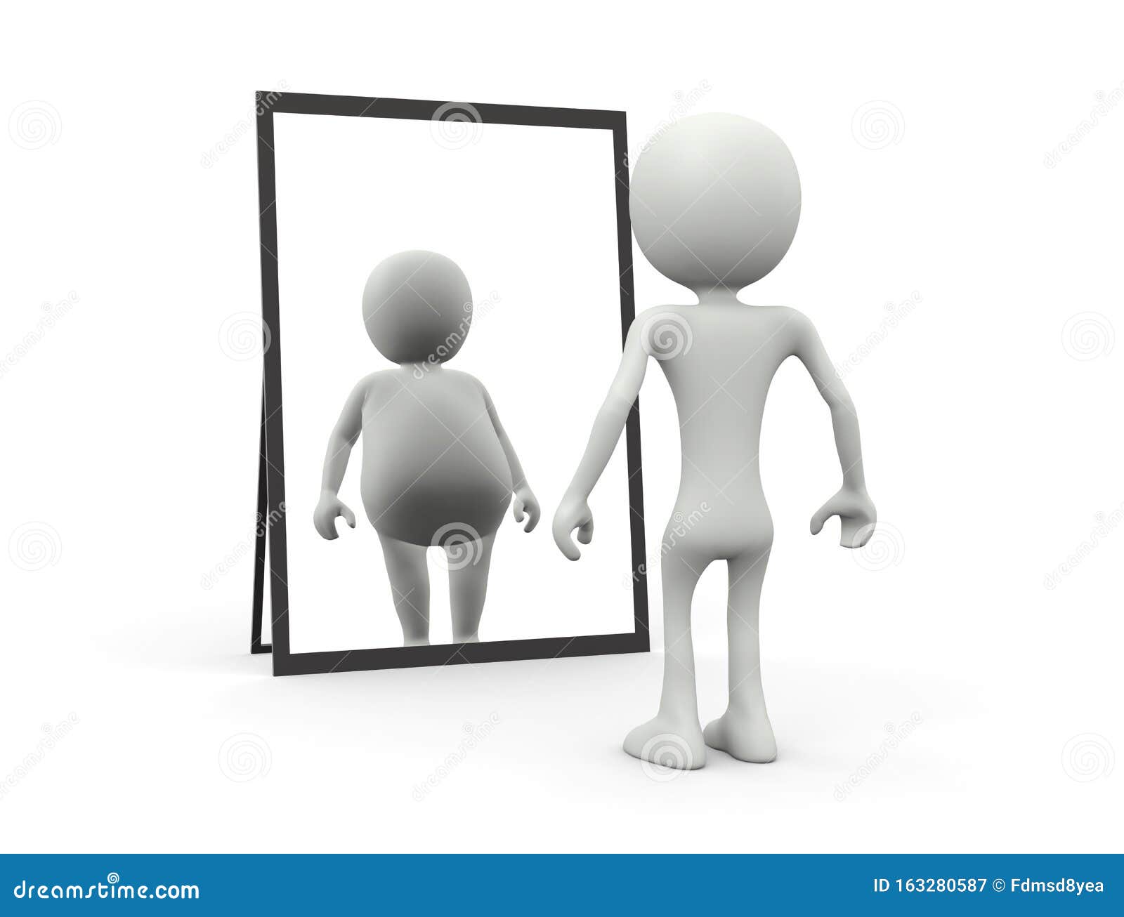 Distorting mirror stock illustration. Illustration of conscious - 163280587