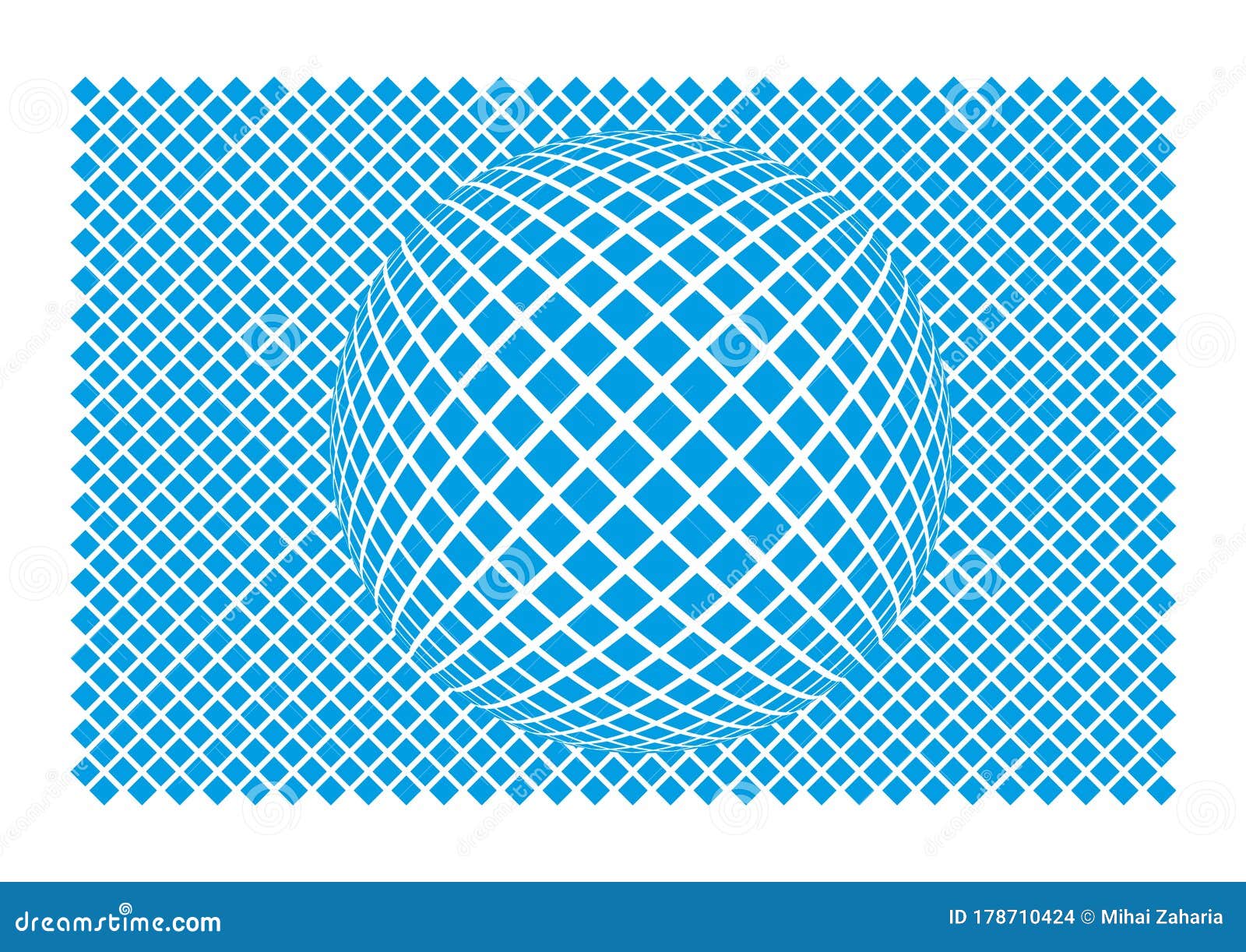 Vector Illustration of a Distorted Pattern Stock Vector - Illustration ...