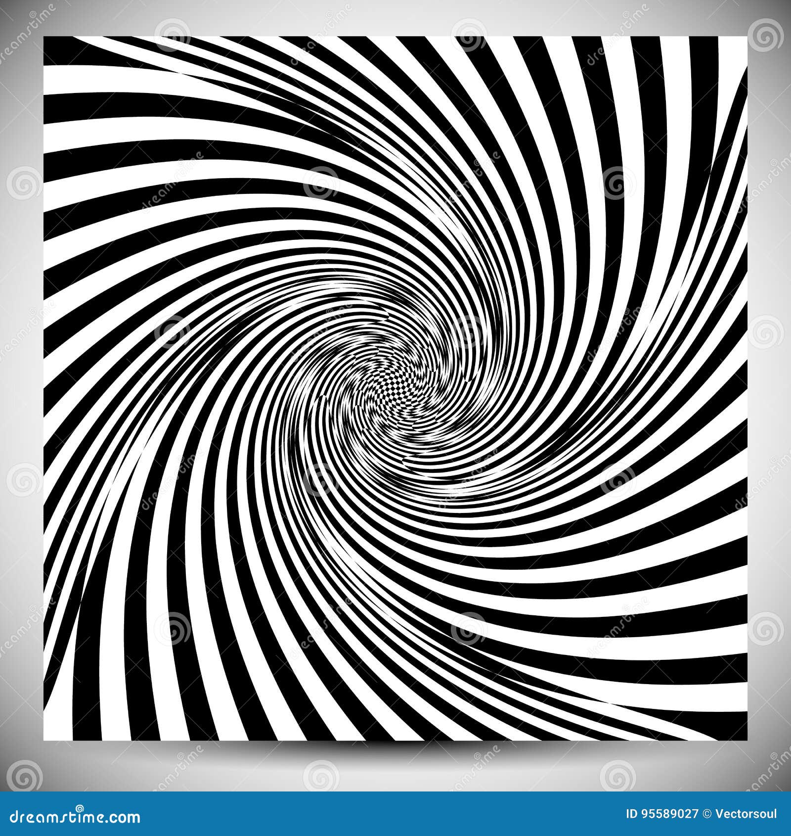 Distortion Effects on Various Patterns. Geometric Deformed Textured ...